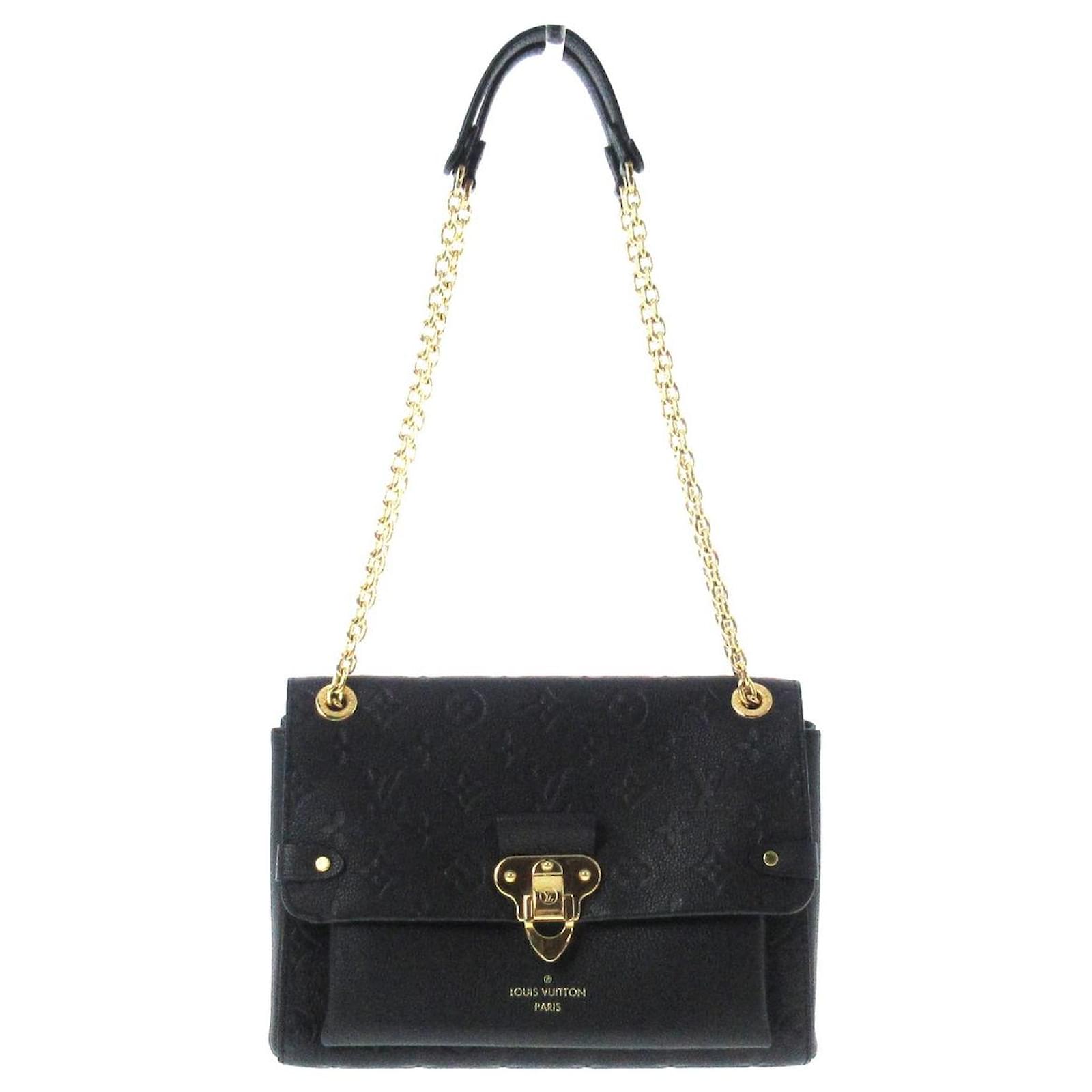Louis Vuitton Vavin Black Leather ref.944063 - Joli Closet