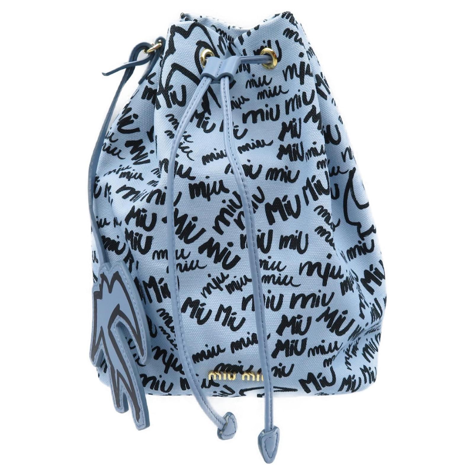 miu miu Blue Cloth ref.944124 - Joli Closet