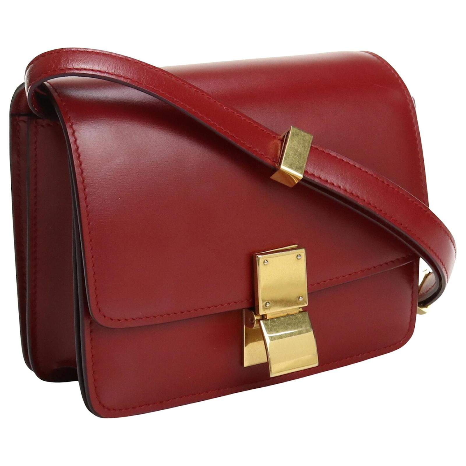 Céline Celine Red Leather ref.944311 - Joli Closet