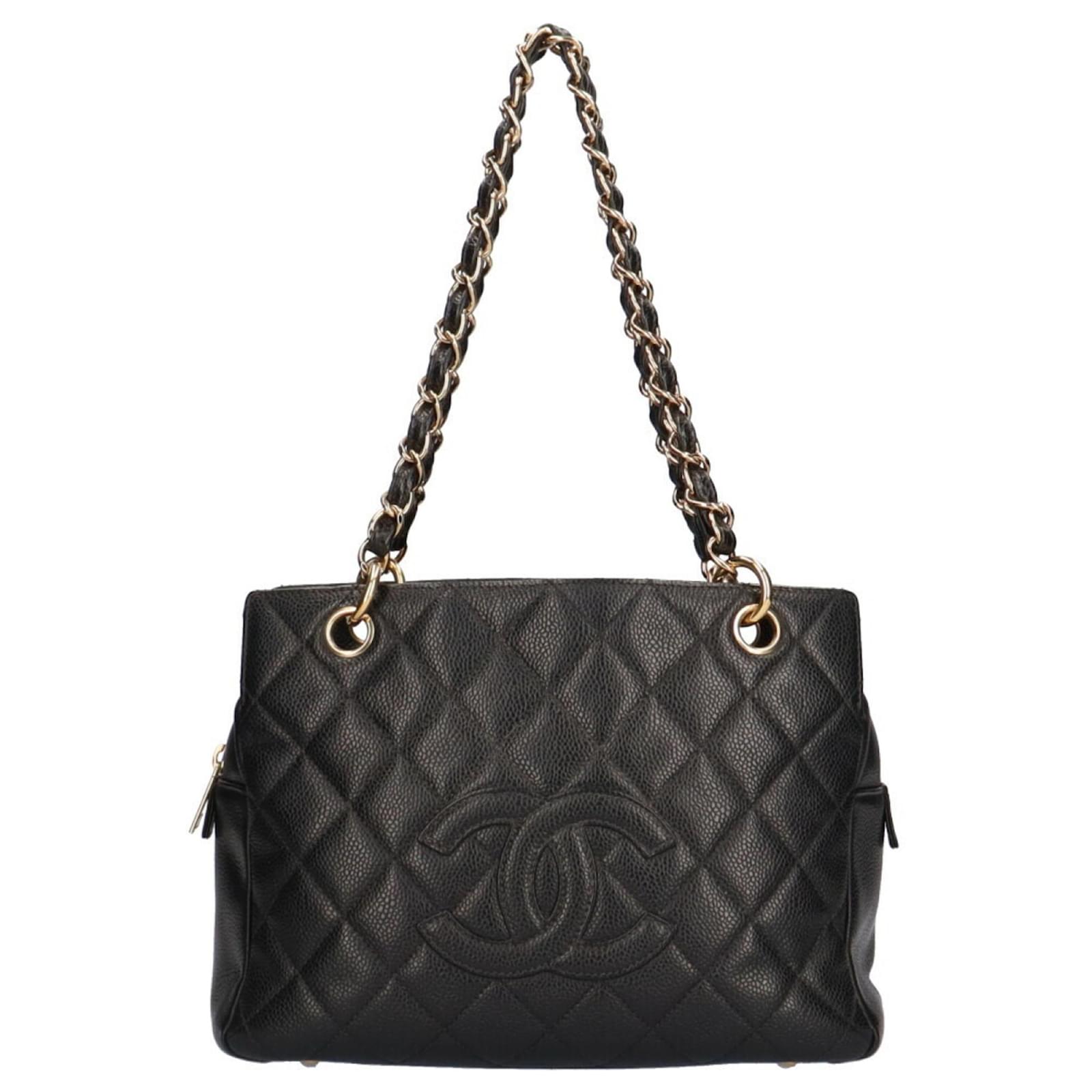 Chanel Matrasse Black Leather ref.944374 - Joli Closet