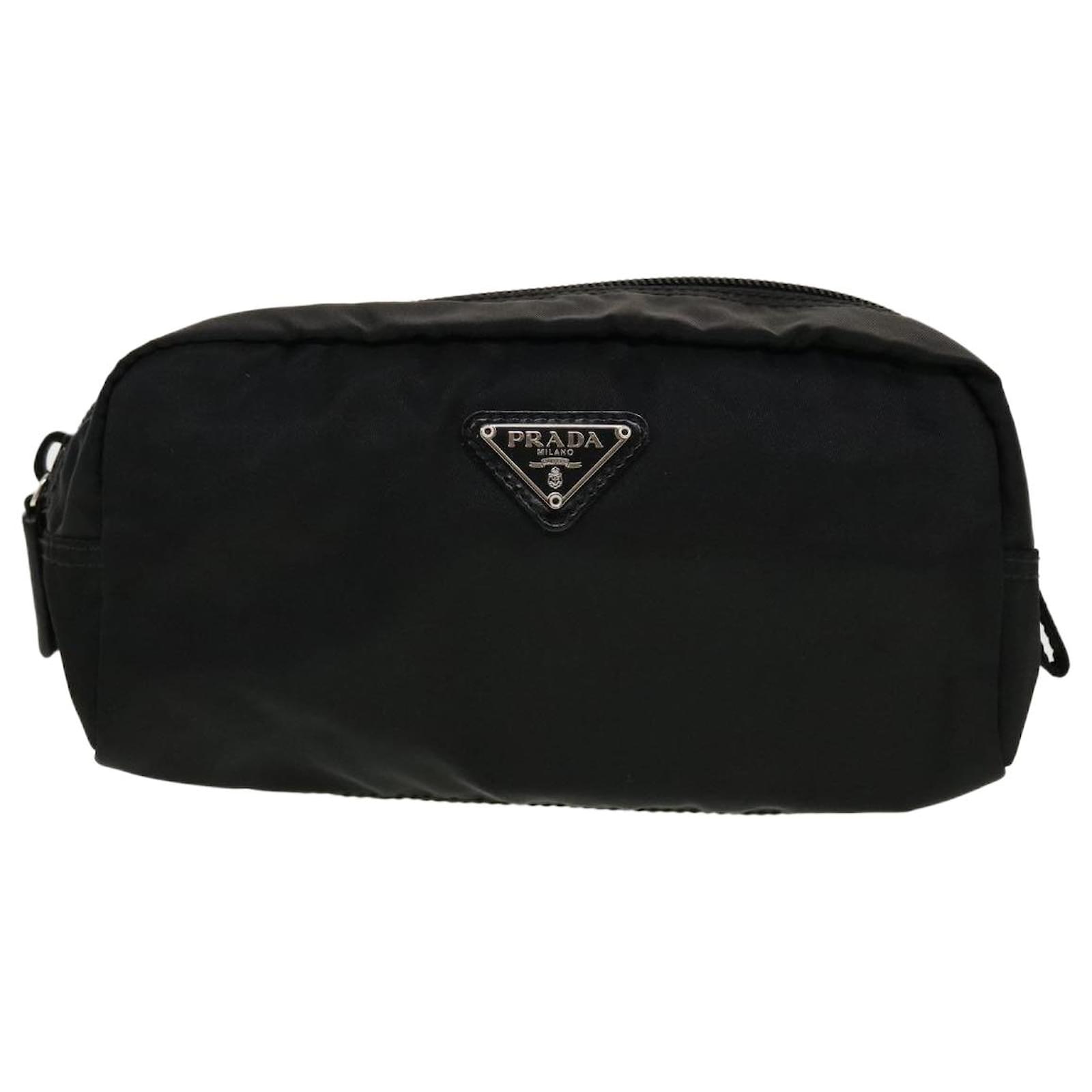 Prada Pouch bag Black Synthetic ref.945056 - Joli Closet