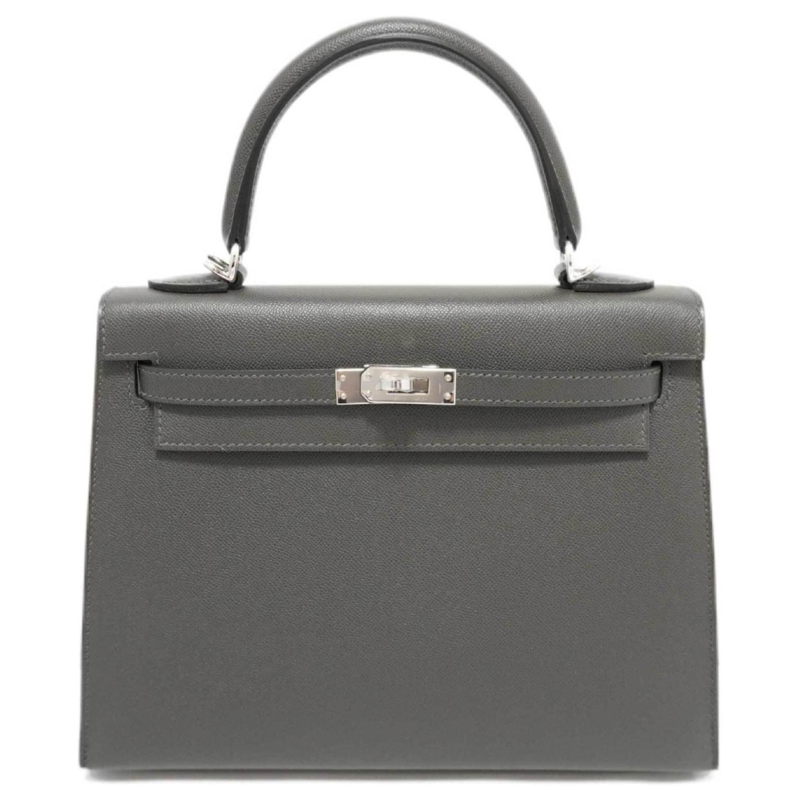 Hermès hermes kelly Grey Leather ref.945081 - Joli Closet