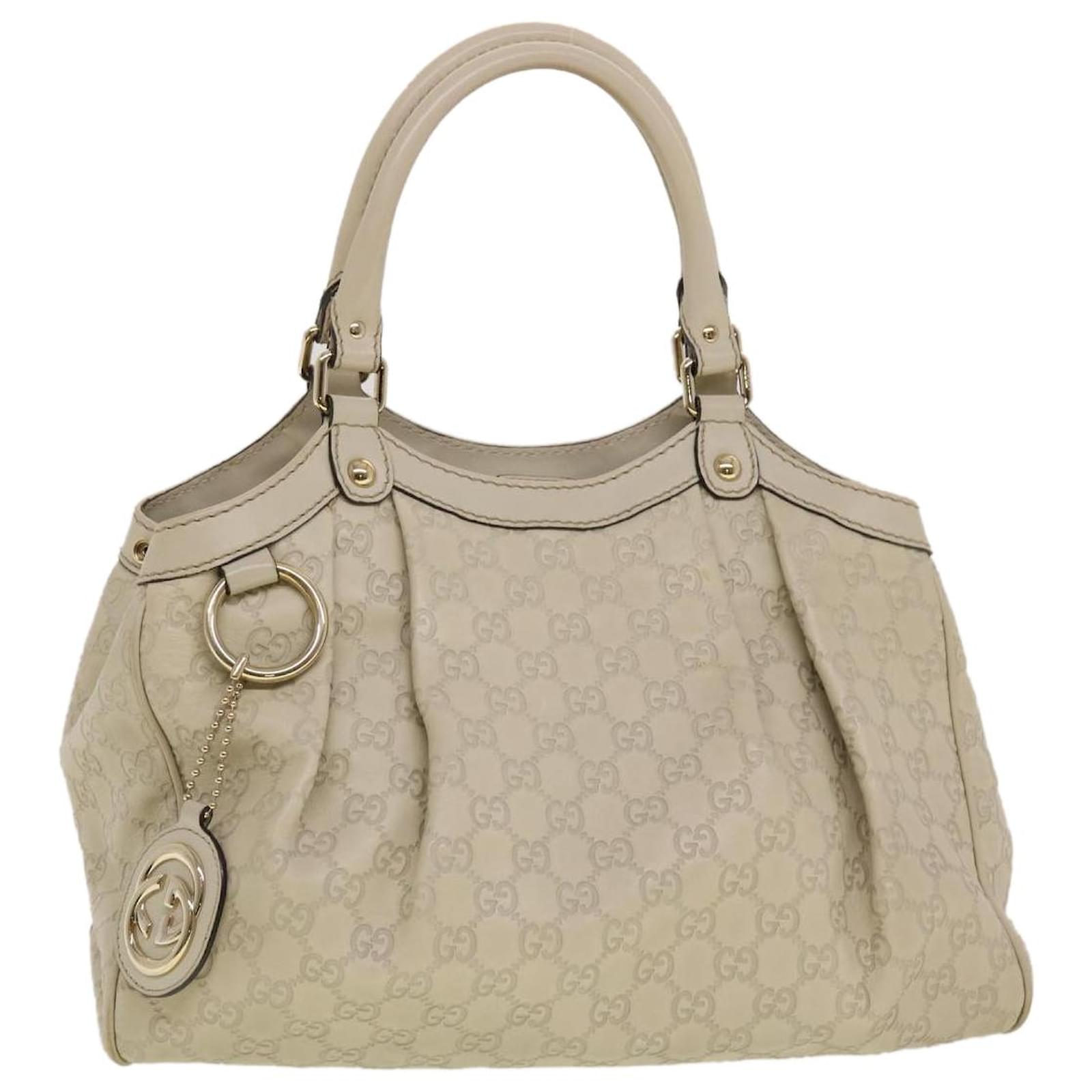 Gucci Sukey White Leather ref.945410 - Joli Closet
