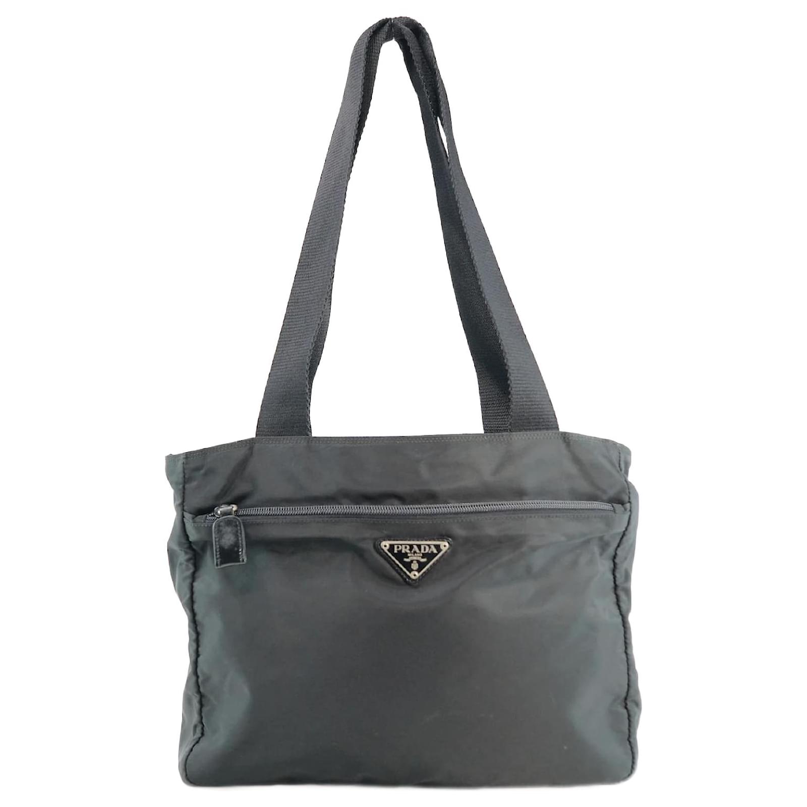 Prada Tessuto Tote Bag Black Cloth ref.945981 - Joli Closet