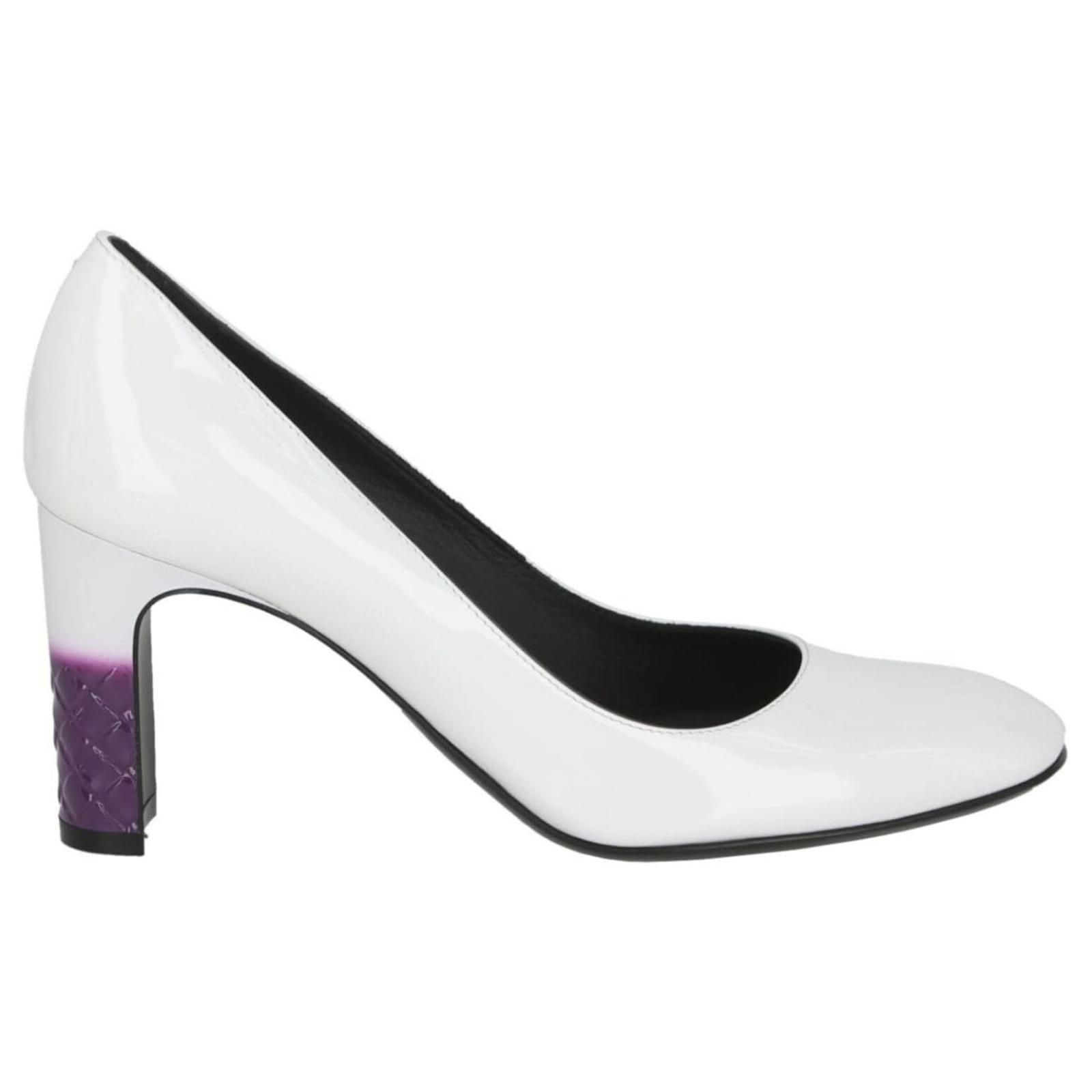 Bottega Veneta Patent Leather Ombré Pumps Multiple colors Pony-style ...