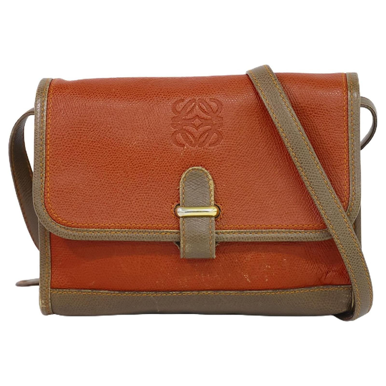 Loewe Brown Leather ref.947643 - Joli Closet