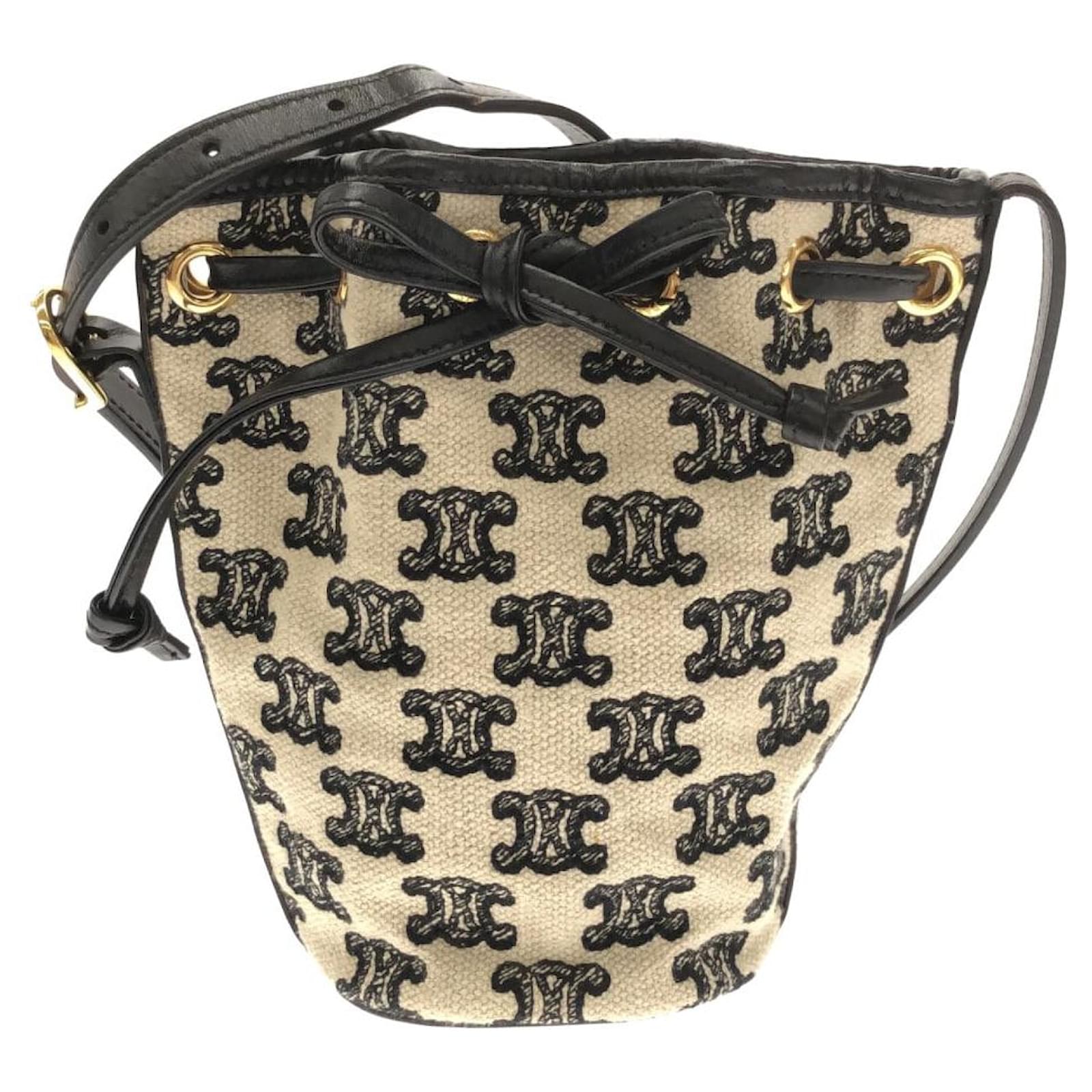 Céline Triomphe Beige Cloth ref.948651 - Joli Closet