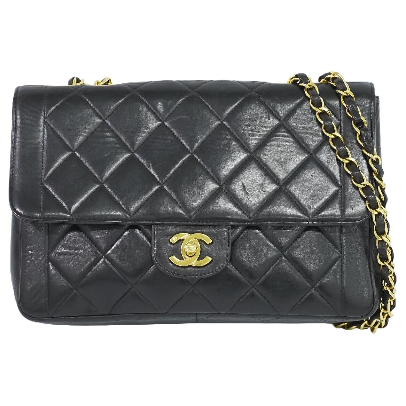 Chanel Diana Black Leather ref.950065 - Joli Closet