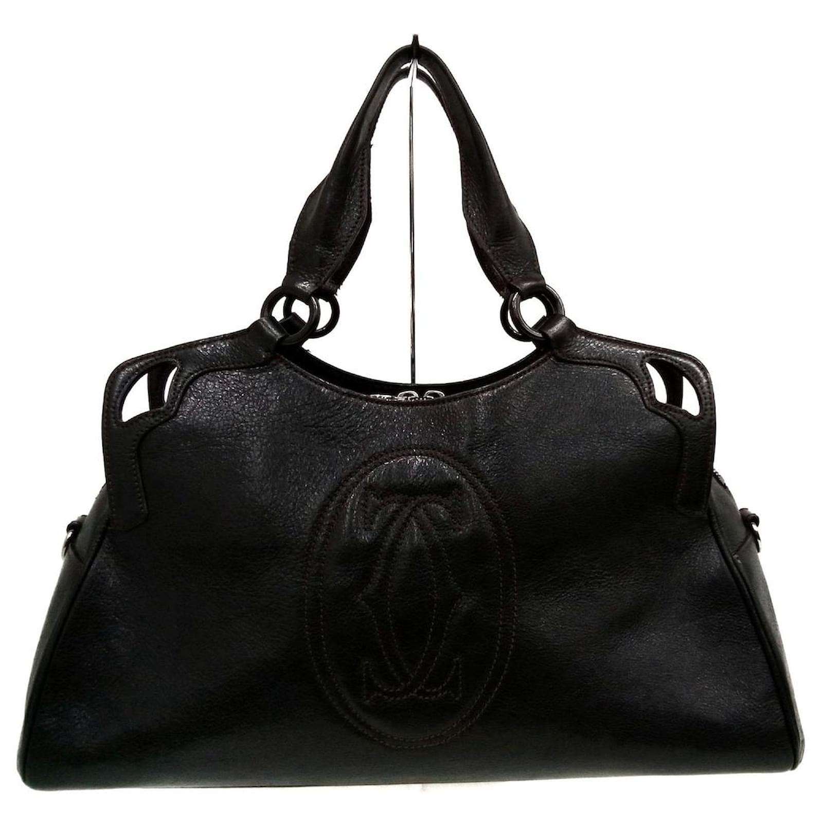 Cartier Marcello Cuir Marron ref.953049 - Joli Closet