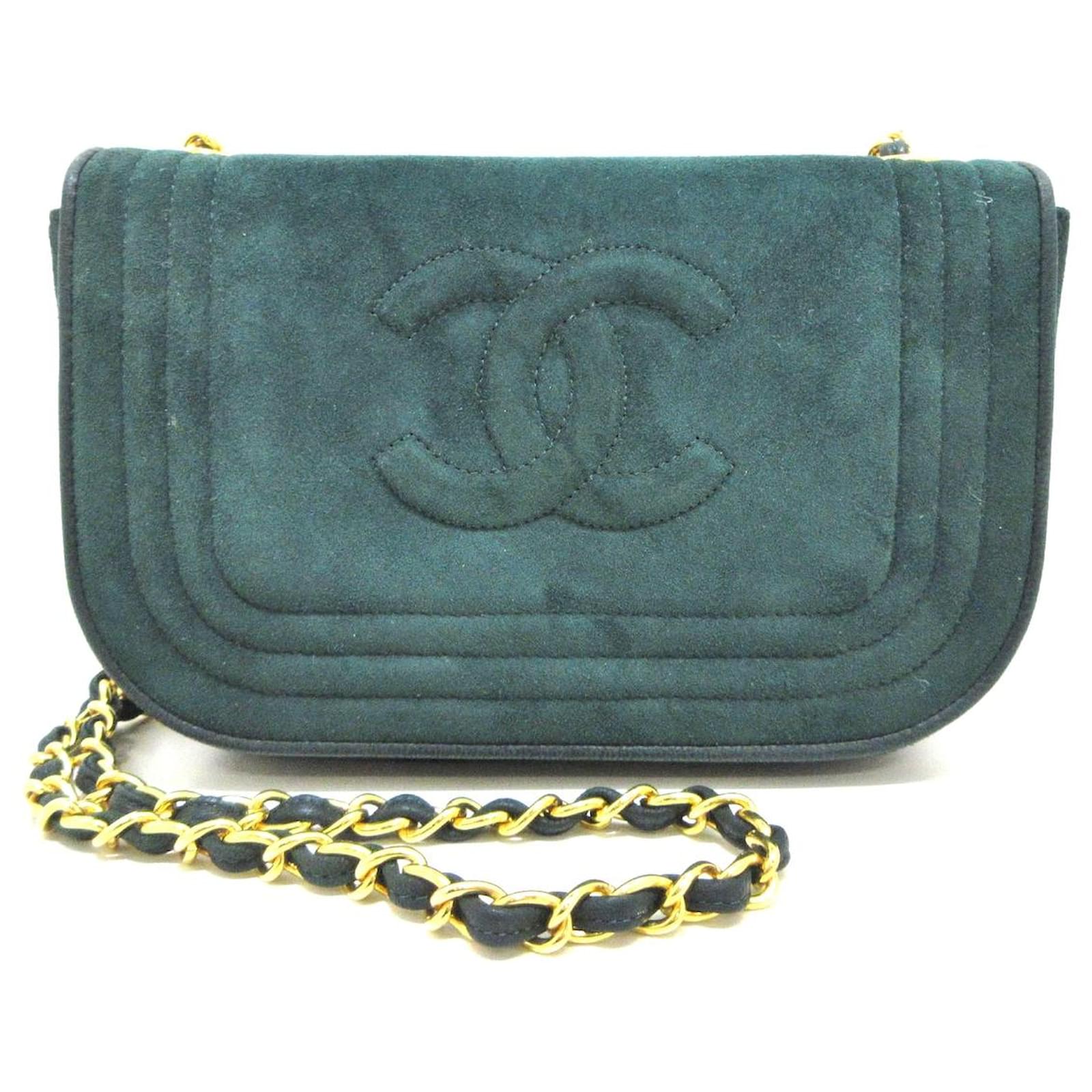 Chanel Green Suede ref.953149 - Joli Closet