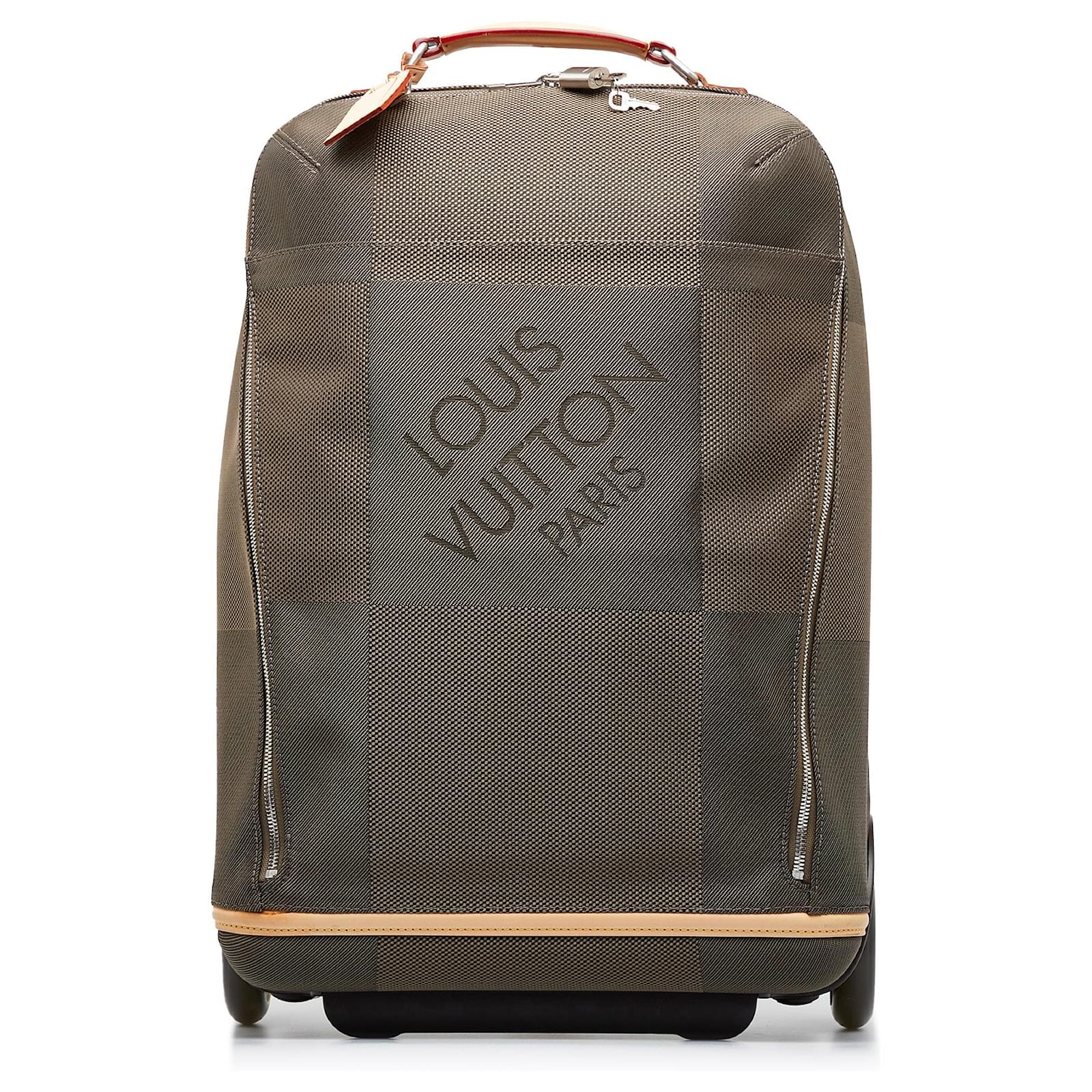 Louis Vuitton Gray Damier Geant Conquerant 55 Grey Cloth Cloth ref ...