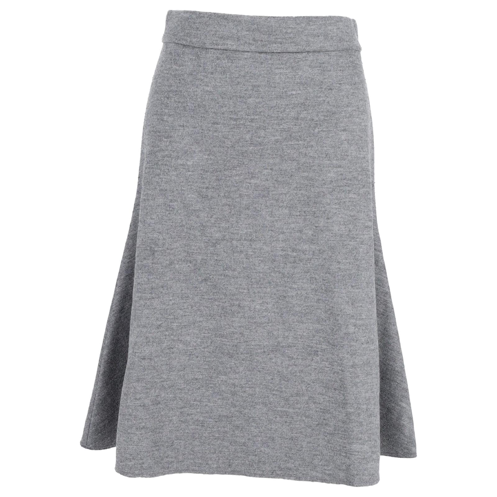 Jupe évasée The Row en Laine Grise ref.956787 - Joli Closet