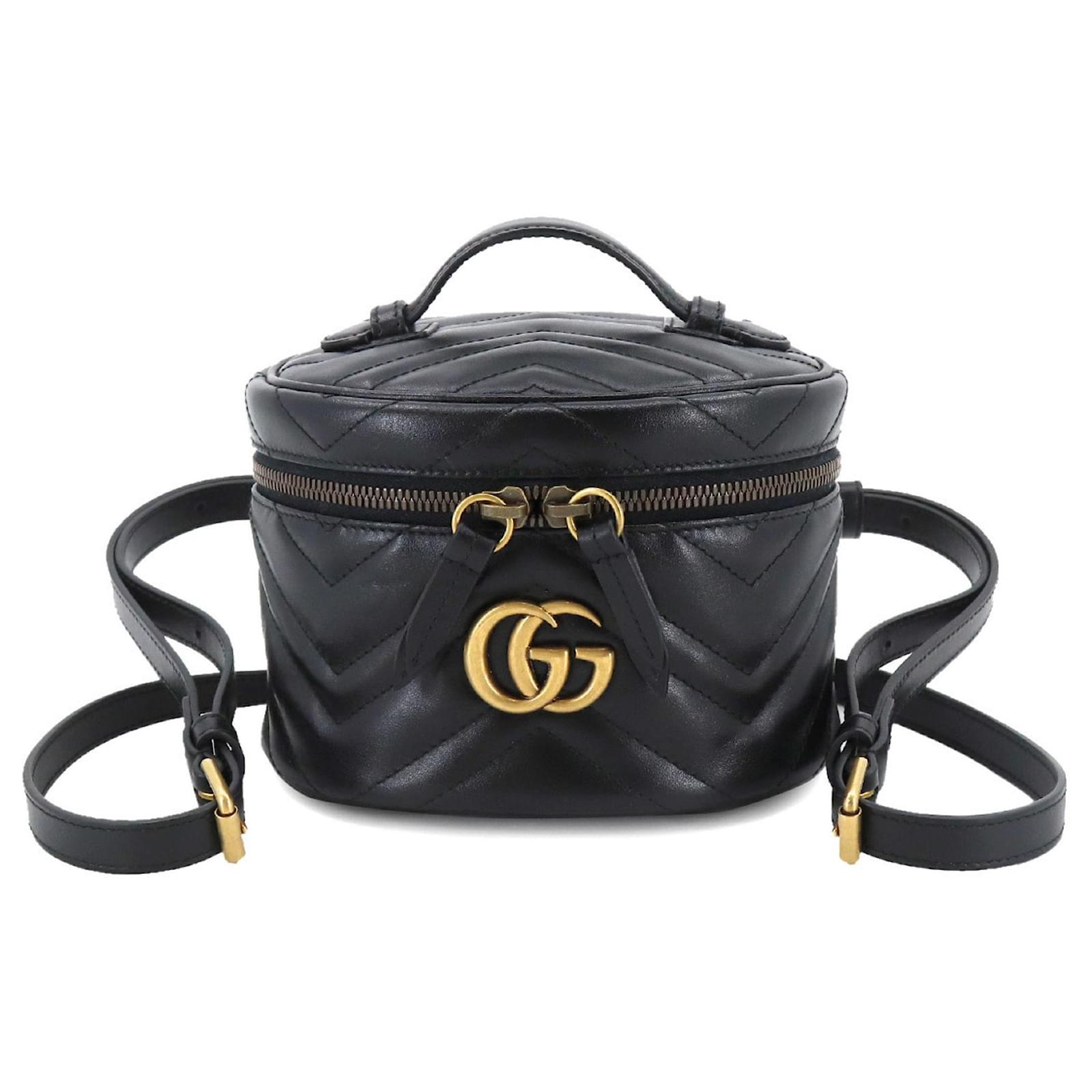 Gucci Vanity Black Leather ref.959876 - Joli Closet