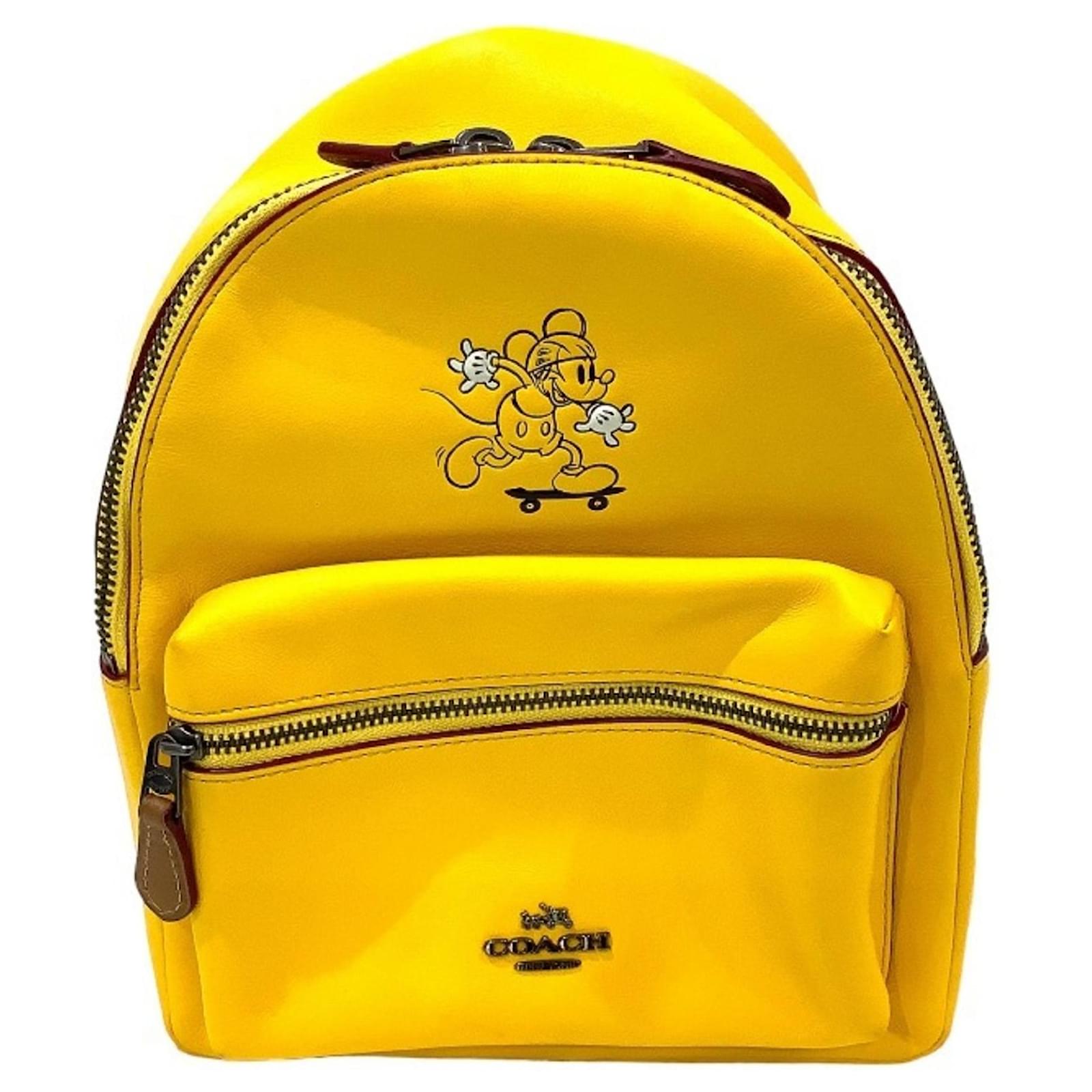 Coach Yellow Leather ref.959924 - Joli Closet