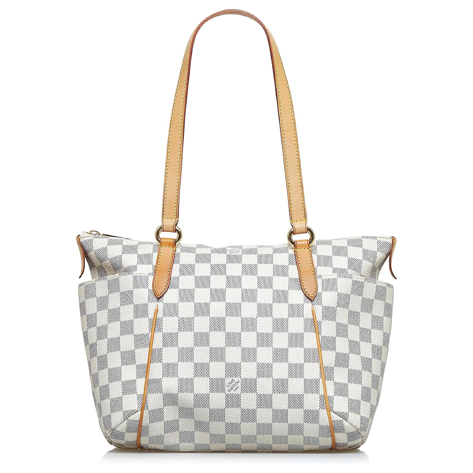 Louis Vuitton White Damier Azur Totally PM (Sold) - Joli Closet