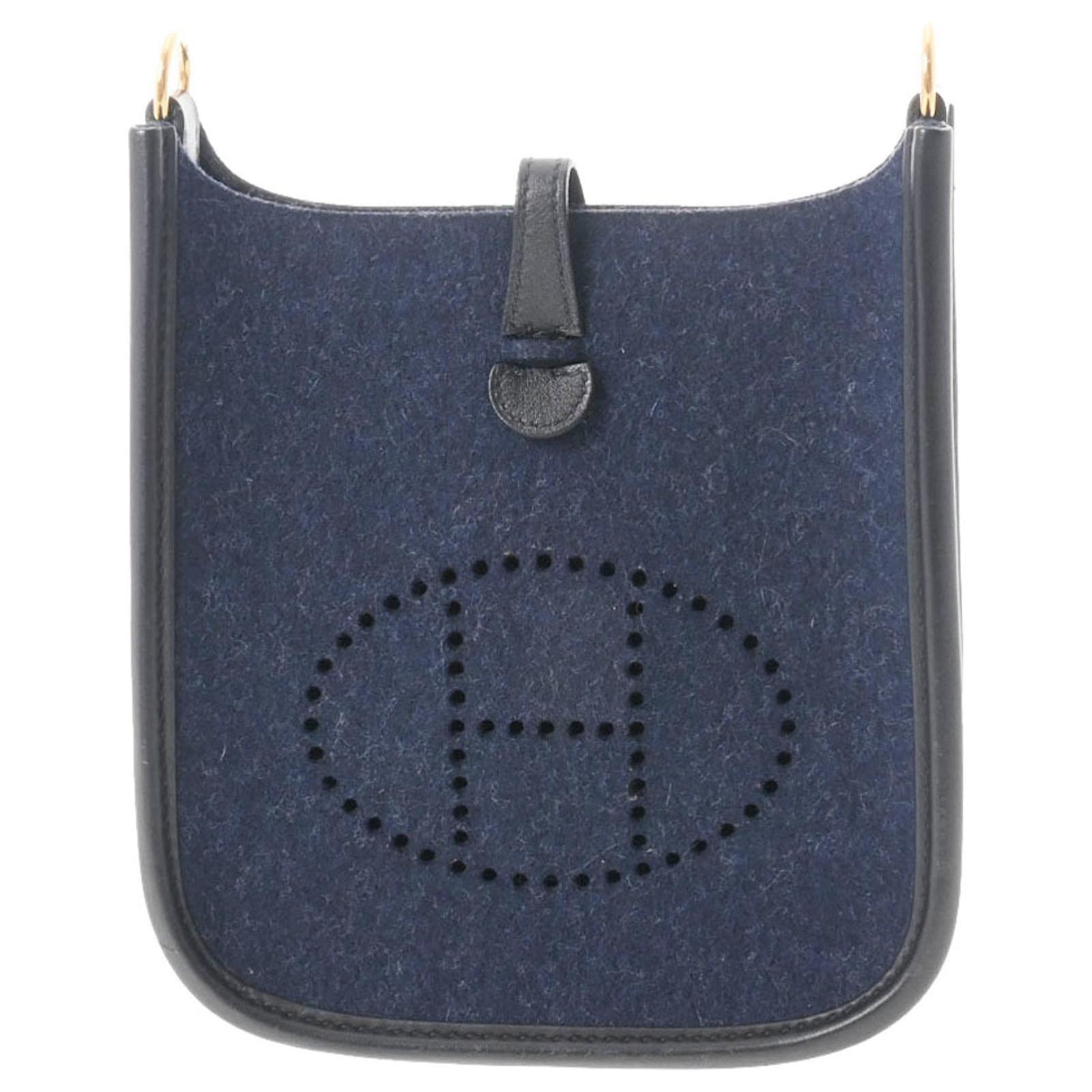 Hermès Evelyne Navy blue Cloth ref.965539 - Joli Closet