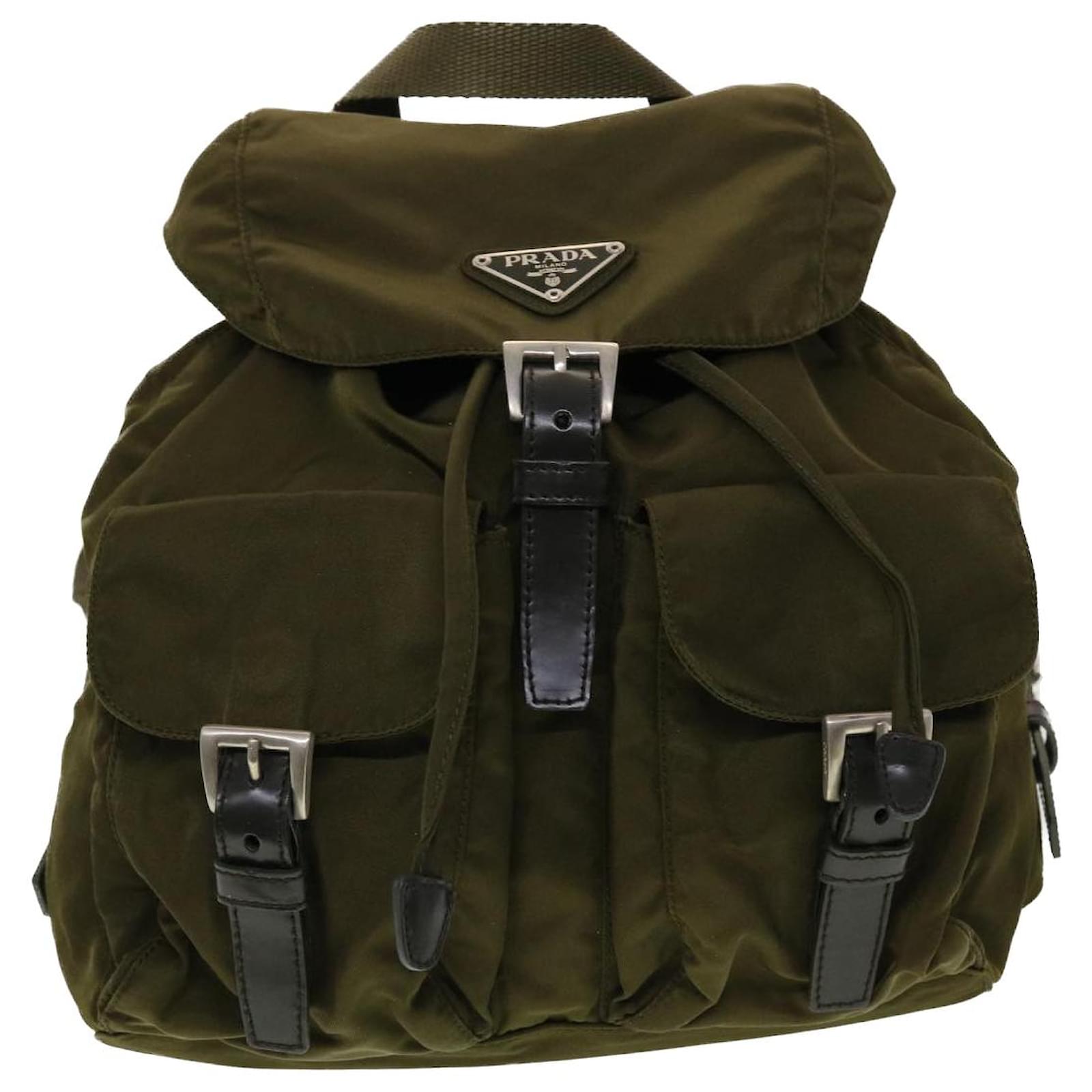 Prada Khaki Synthetic ref.966879 - Joli Closet