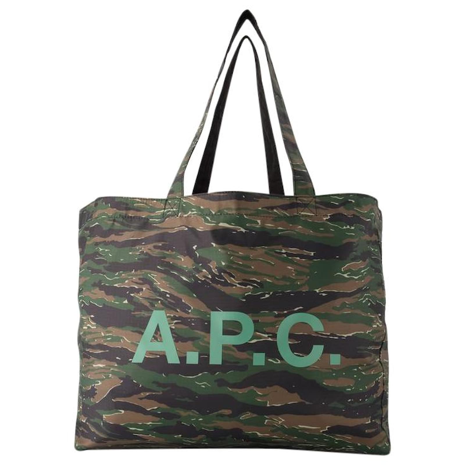 Apc Diane Reversible Tote Bag - A.P.C. - Synthetic - Khaki Green ref ...