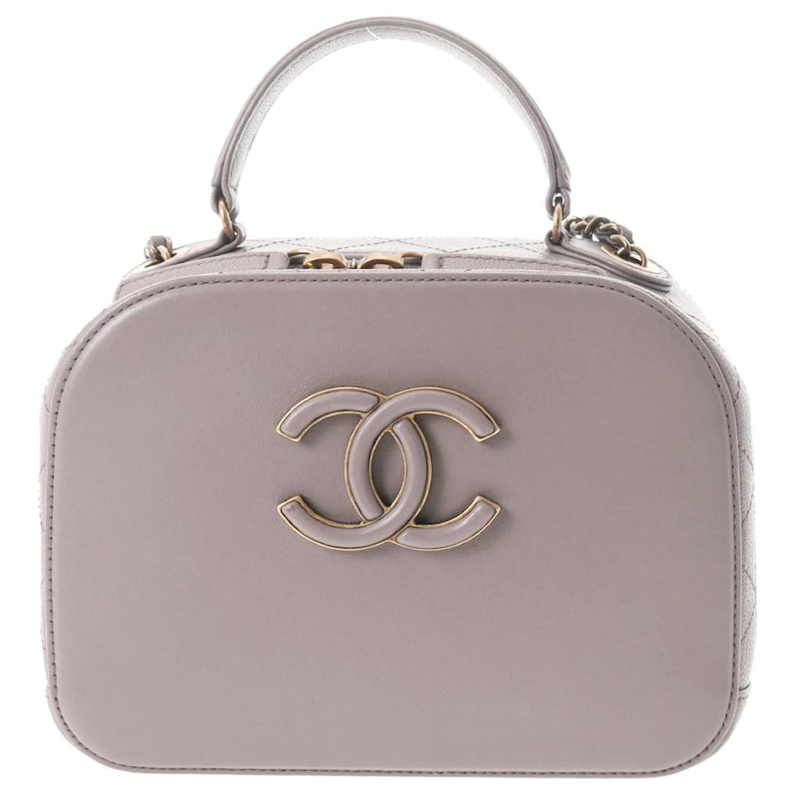 Timeless Chanel Coco Curve Grey Leather ref.967909 - Joli Closet