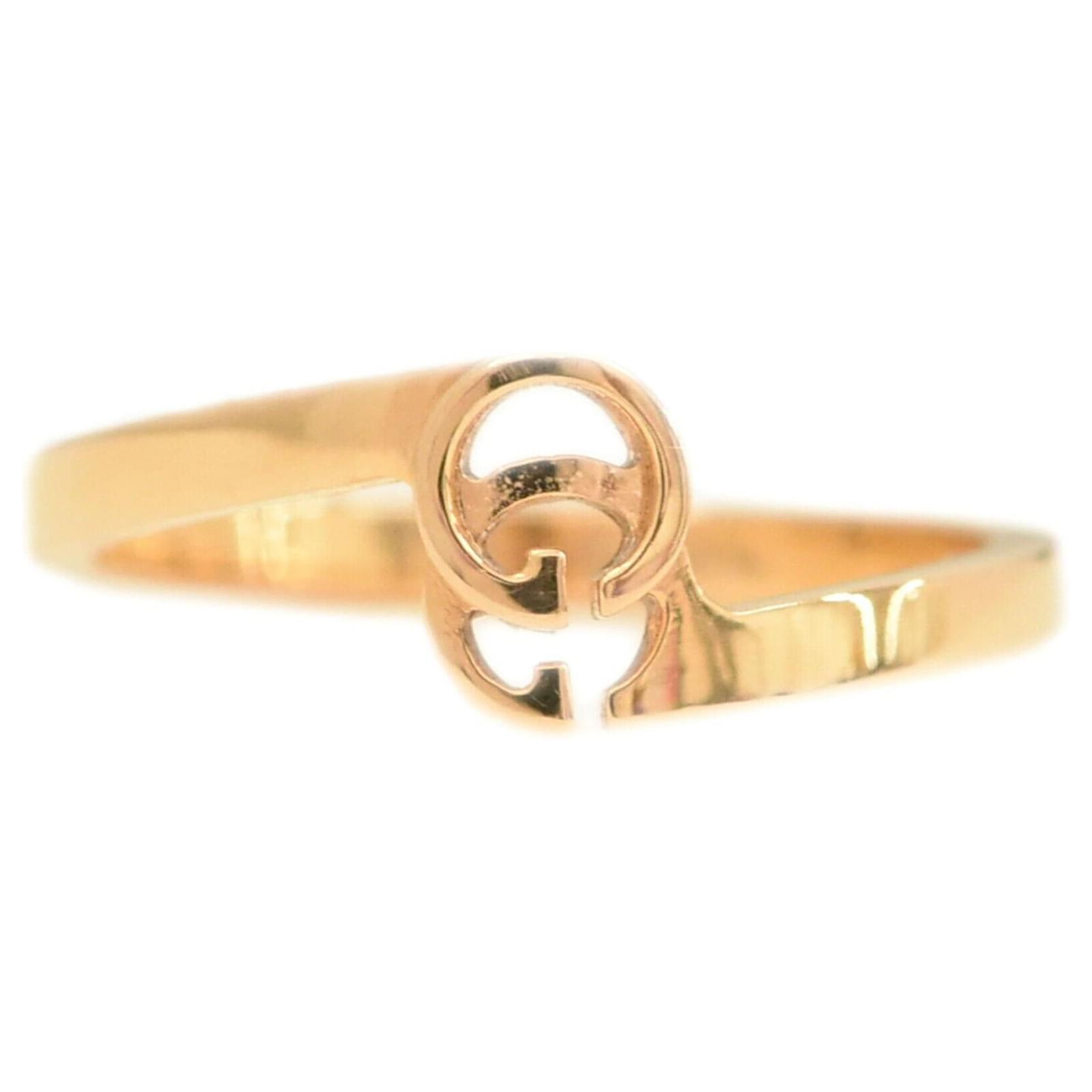 GUCCI logo Golden Pink gold ref.970926 - Joli Closet