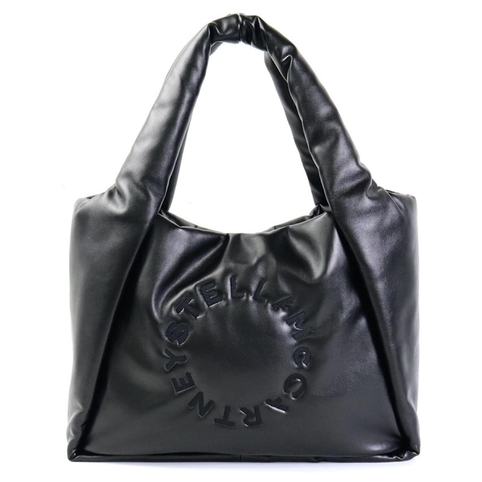 Stella Mc Cartney Stella McCartney Logo Stella Black Leather ref.971641 ...