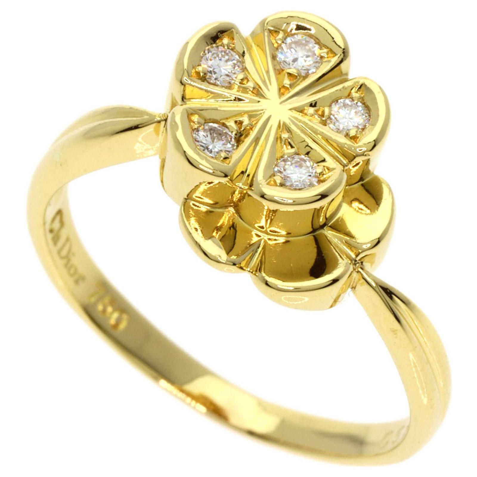 Dior Flower Golden Yellow gold ref.971759 - Joli Closet
