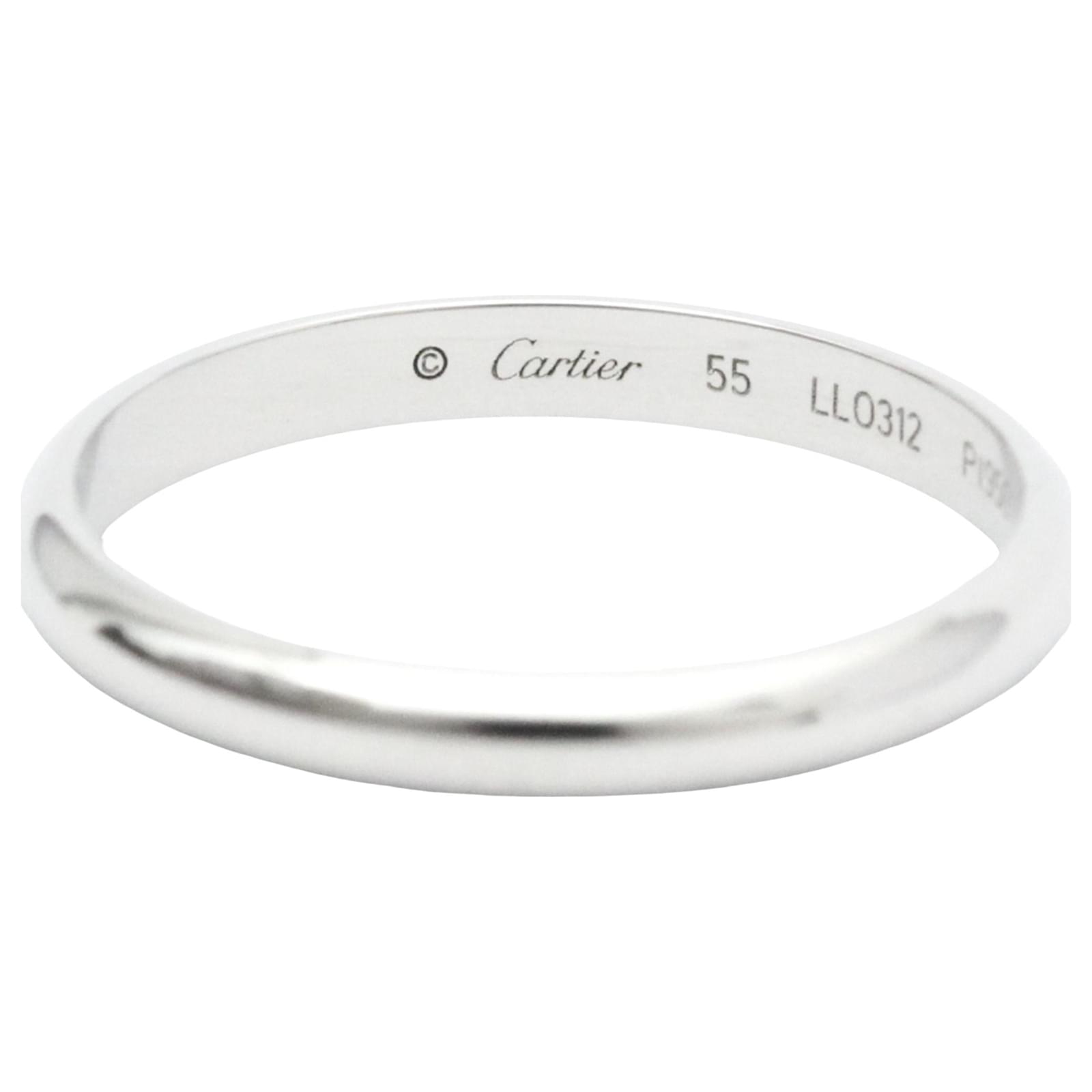 cartier 1895 Silvery Platinum ref.1000025 - Joli Closet