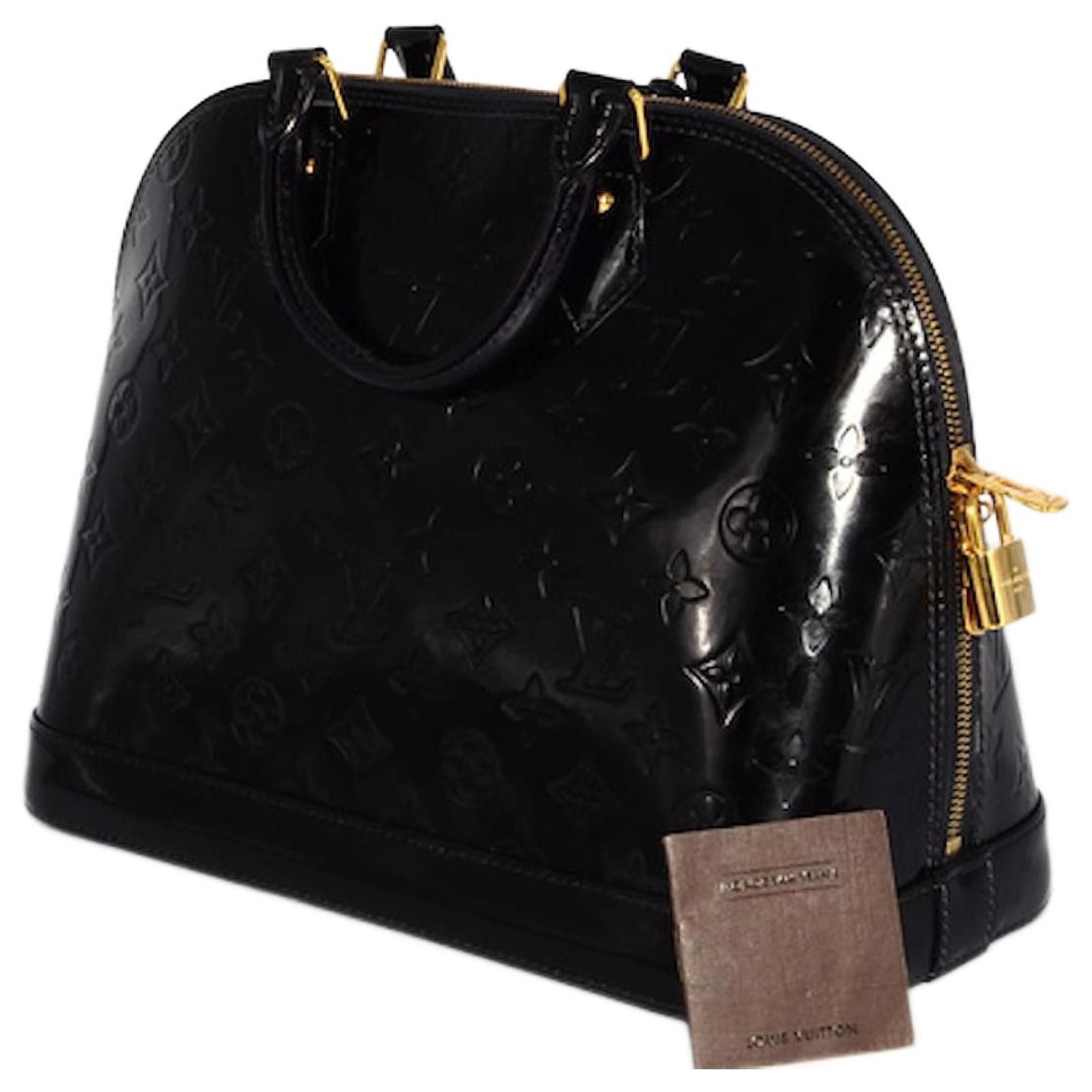 Louis Vuitton Alma Black Patent leather ref.1000352 - Joli Closet