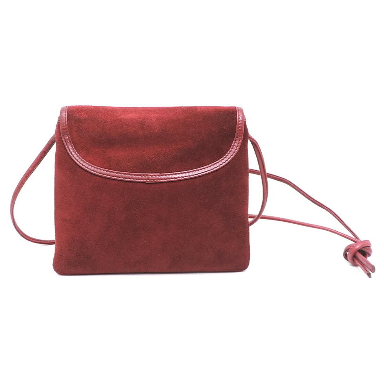 Loewe Red Suede ref.1004764 - Joli Closet