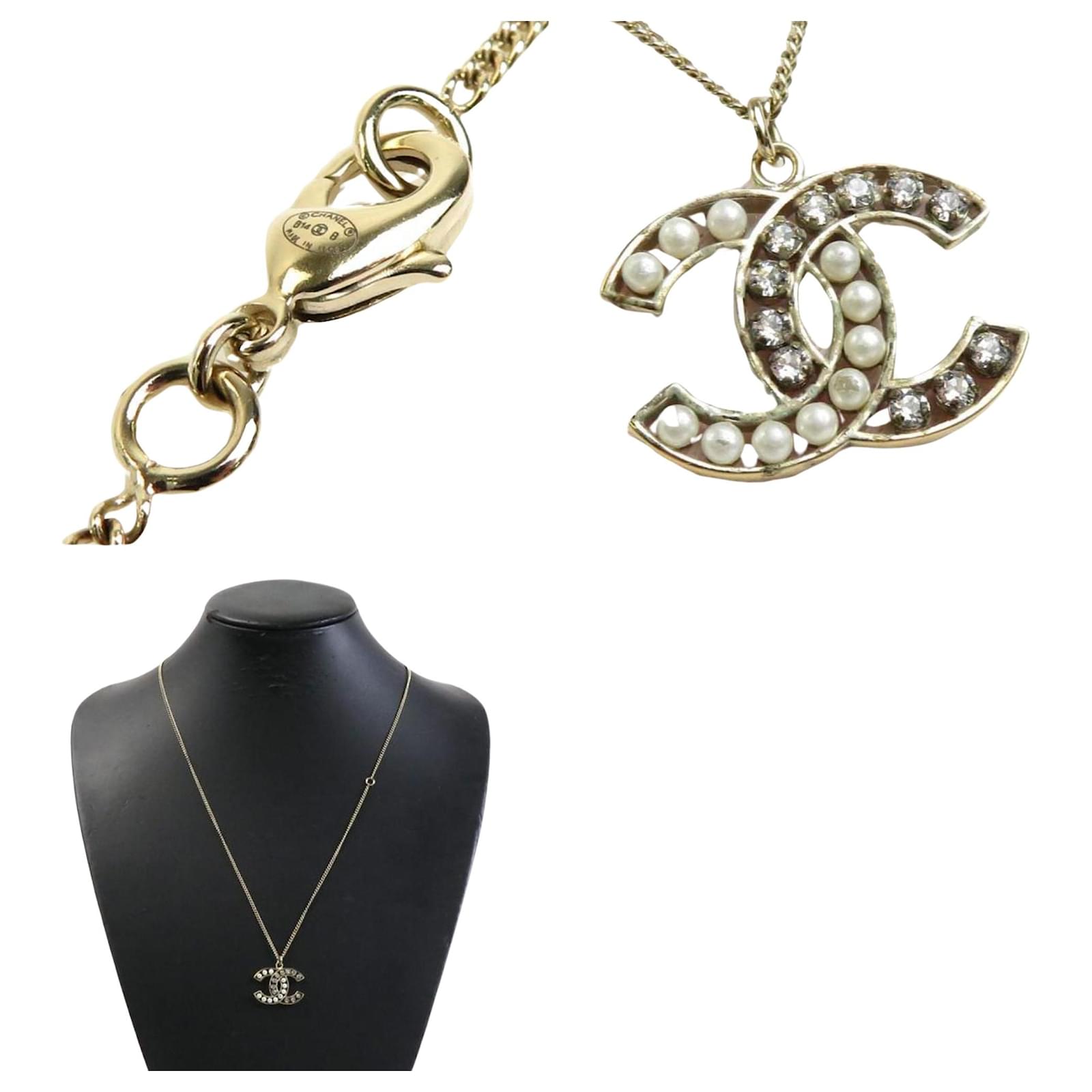 Classique Chanel COCO Mark Métal Doré ref.1005240 - Joli Closet