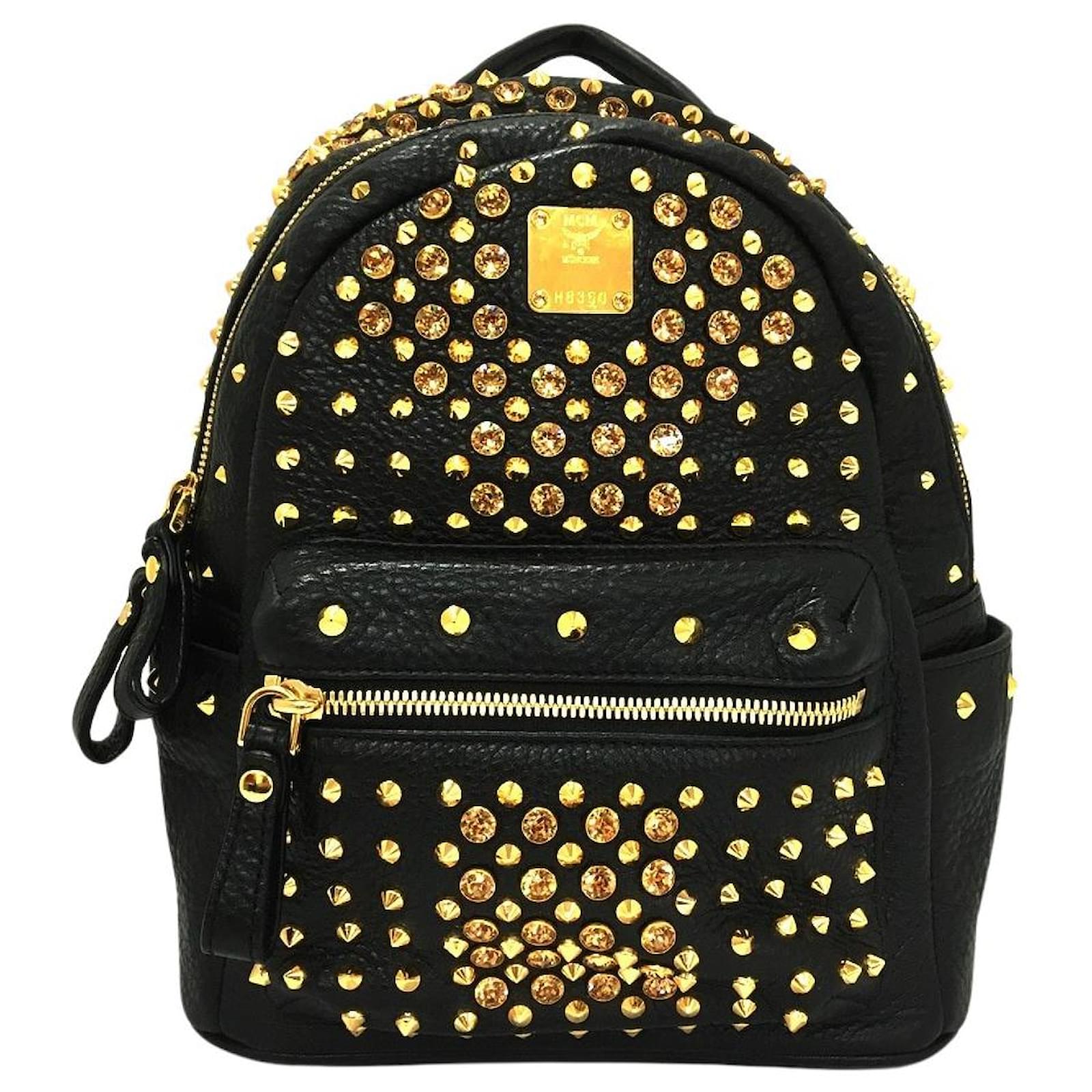 MCM Black Leather ref.1007135 - Joli Closet