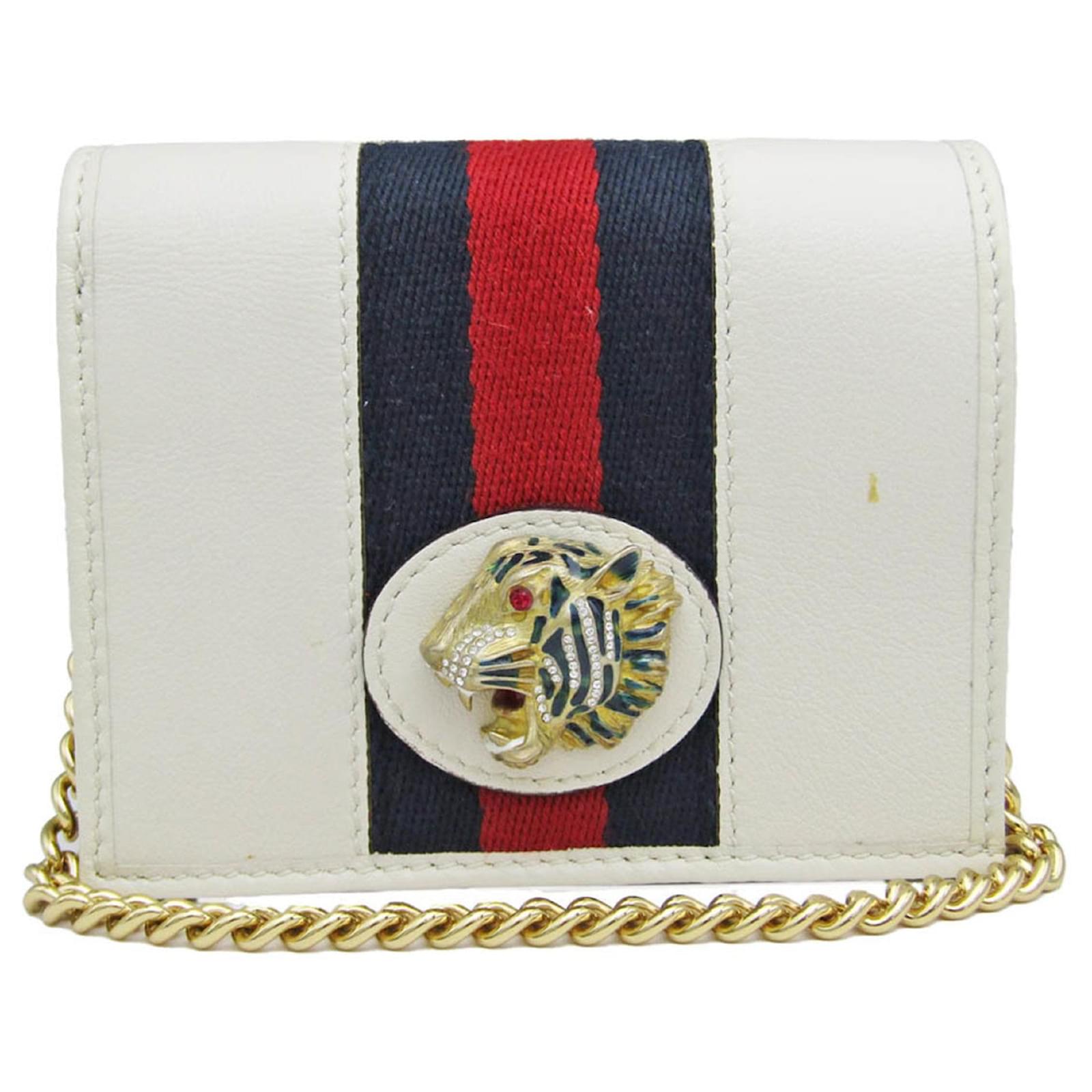 Gucci Rajah White Leather ref.1007562 - Joli Closet