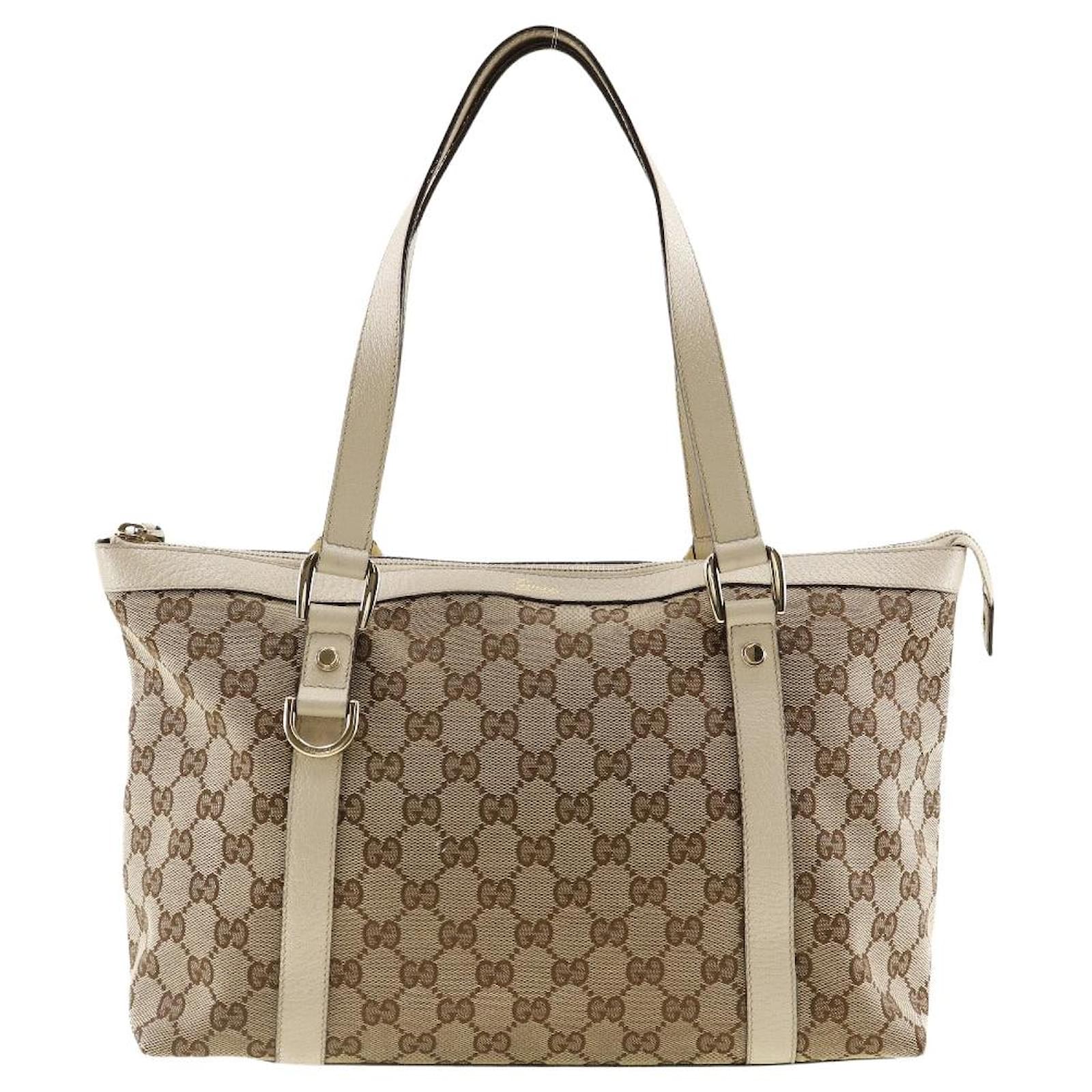 Abbaye de Gucci Toile Beige ref.1009037 - Joli Closet