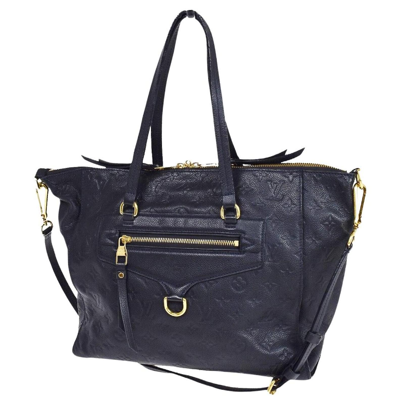 Louis Vuitton Lumineuse Navy blue Leather ref.1009296 - Joli Closet