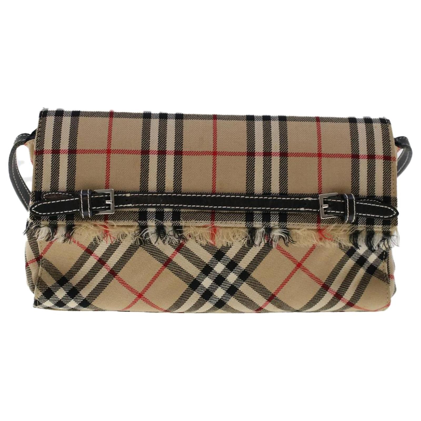 Burberry Nova Check Beige Synthetic ref.972386 - Joli Closet