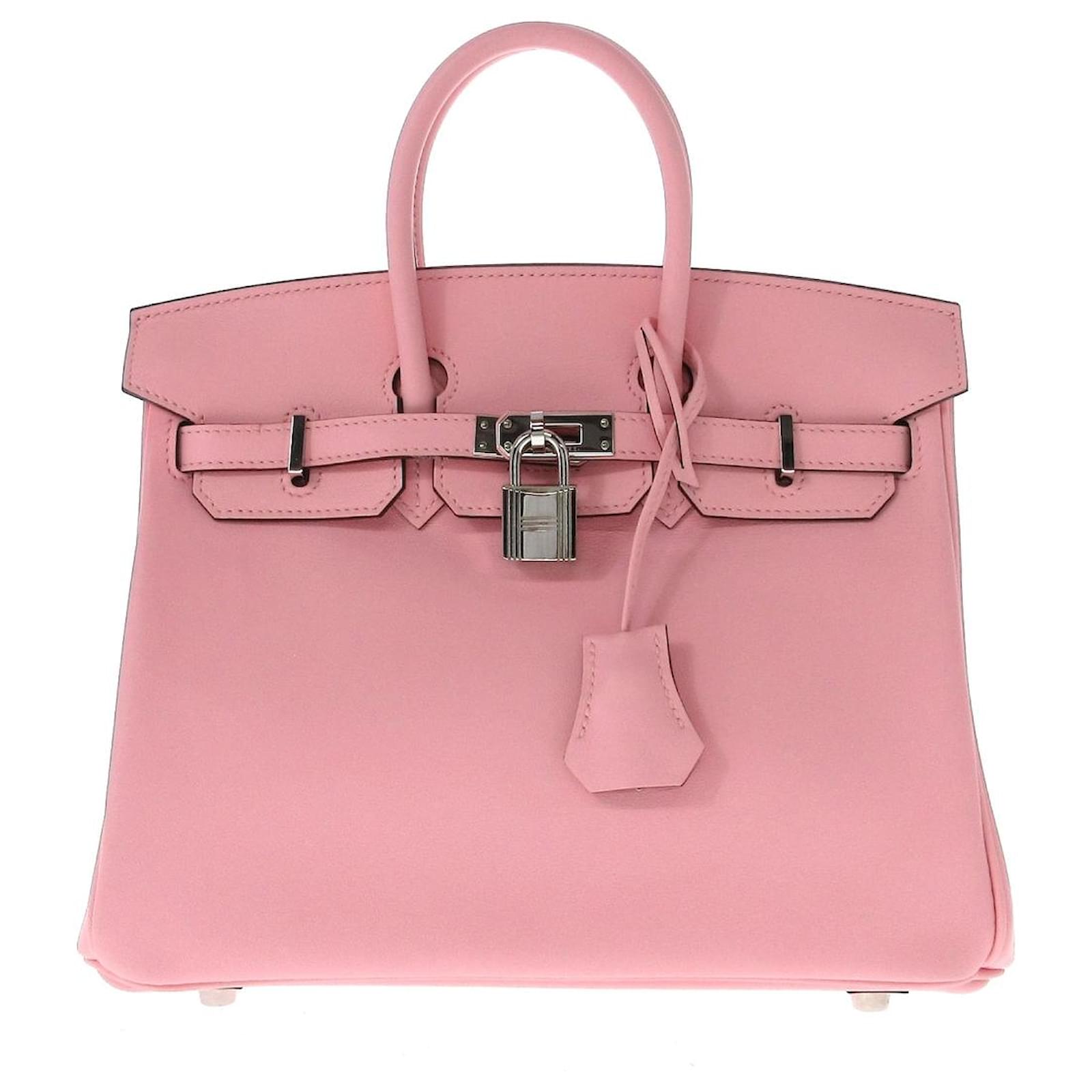Hermès HERMES BIRKIN 25 Pink Leder ref.972453 - Joli Closet