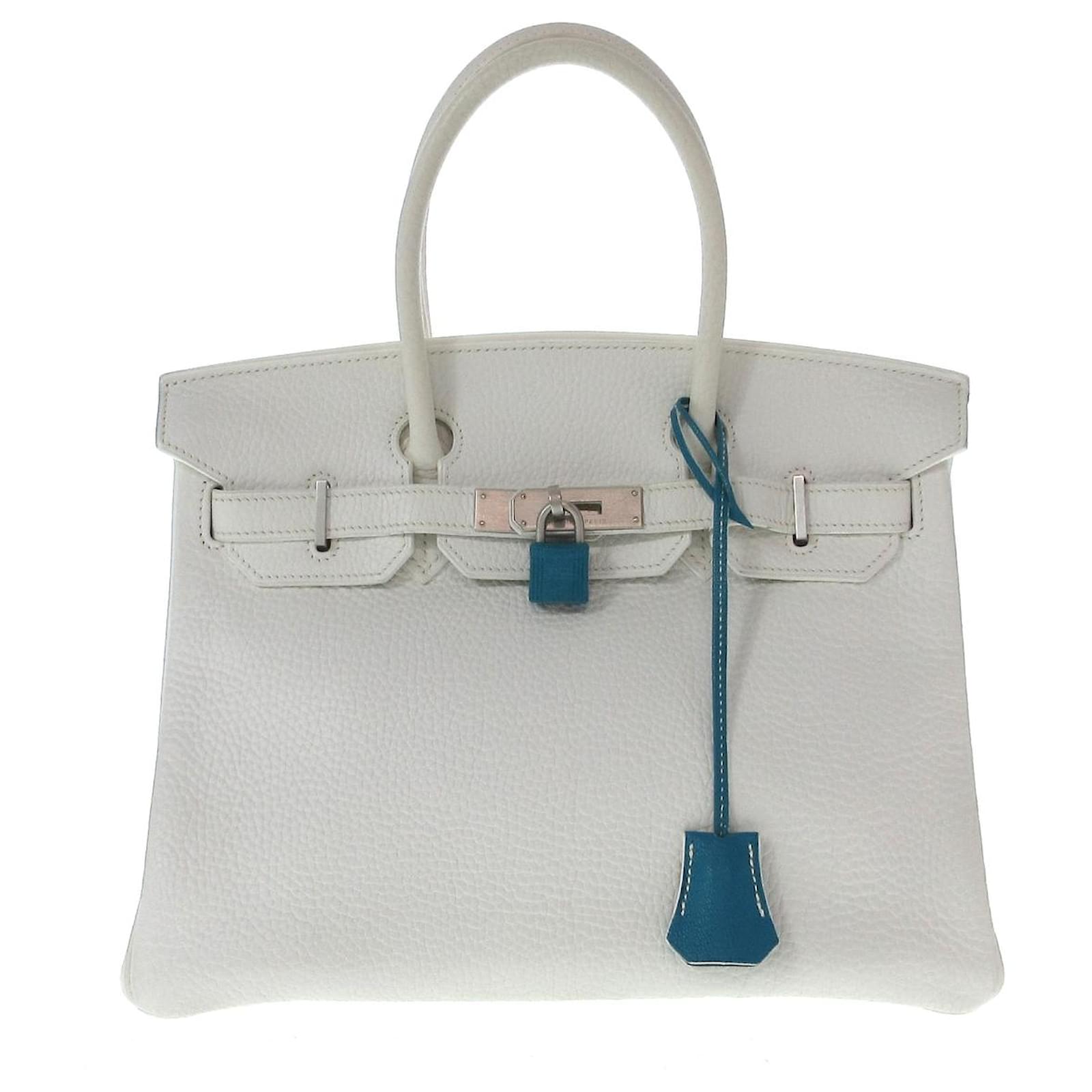 Hermès HERMES BIRKIN 30 White Leather ref.972485 - Joli Closet
