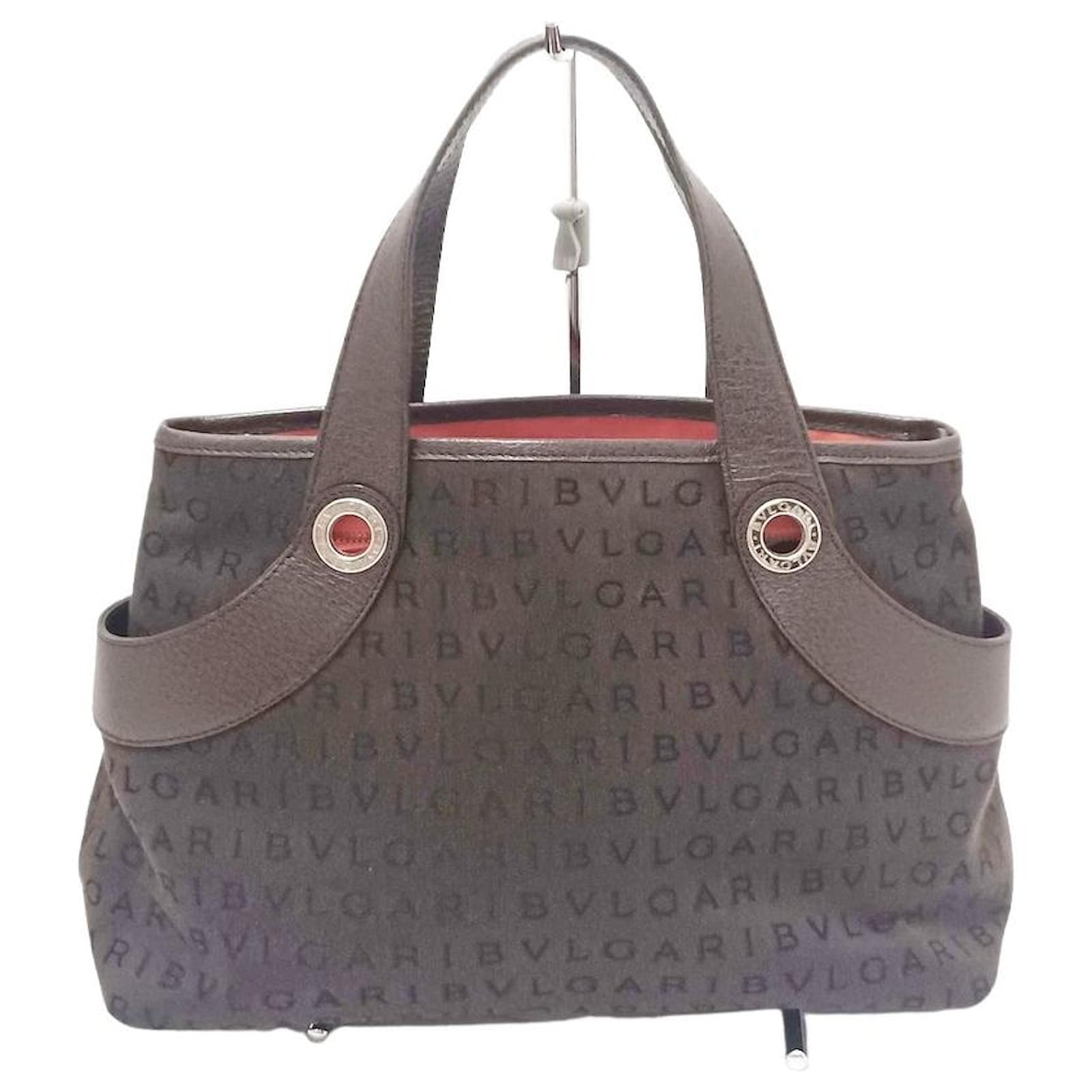 Bulgari Logo mania Brown Cloth ref.974476 - Joli Closet