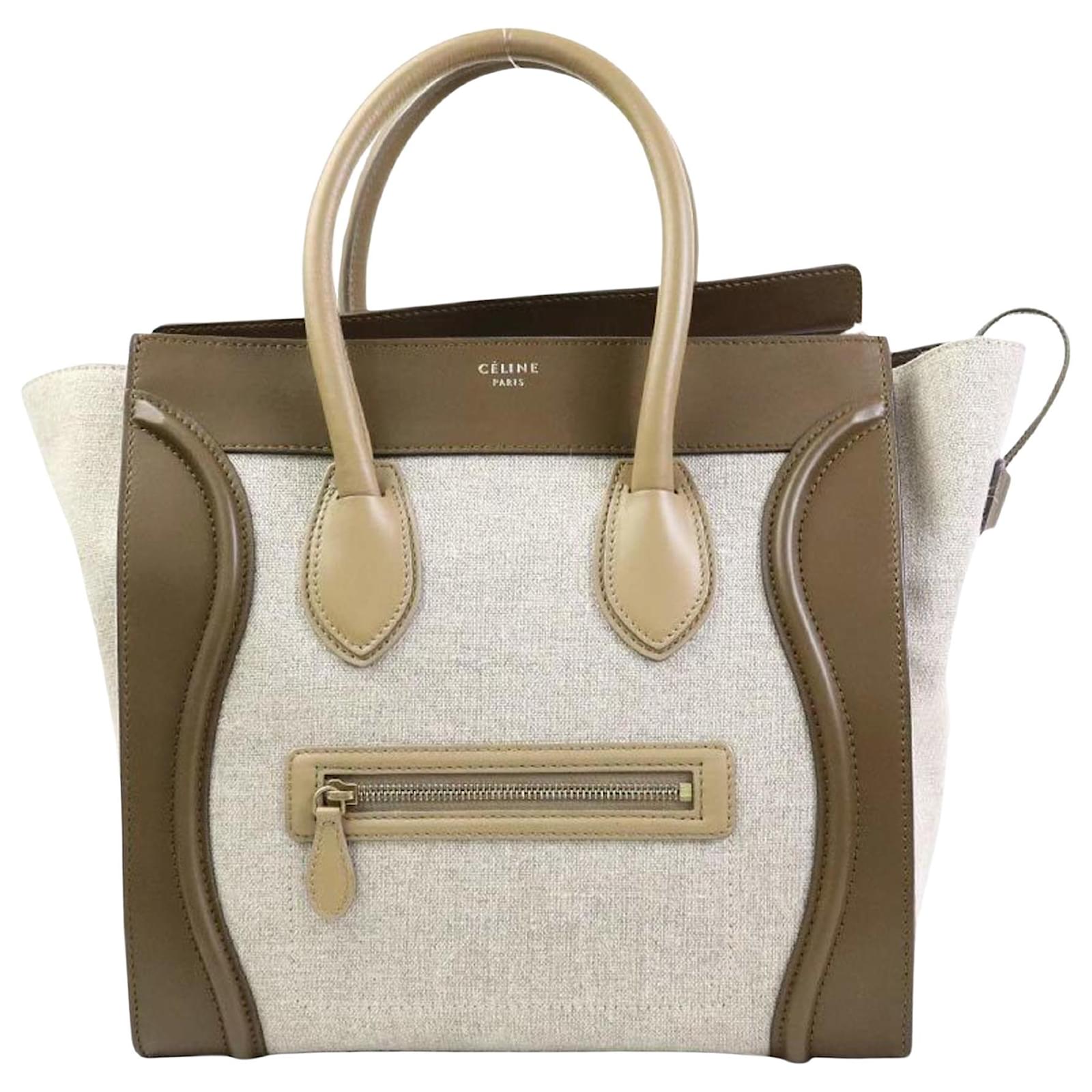 Céline Luggage Brown Cloth ref.974849 - Joli Closet