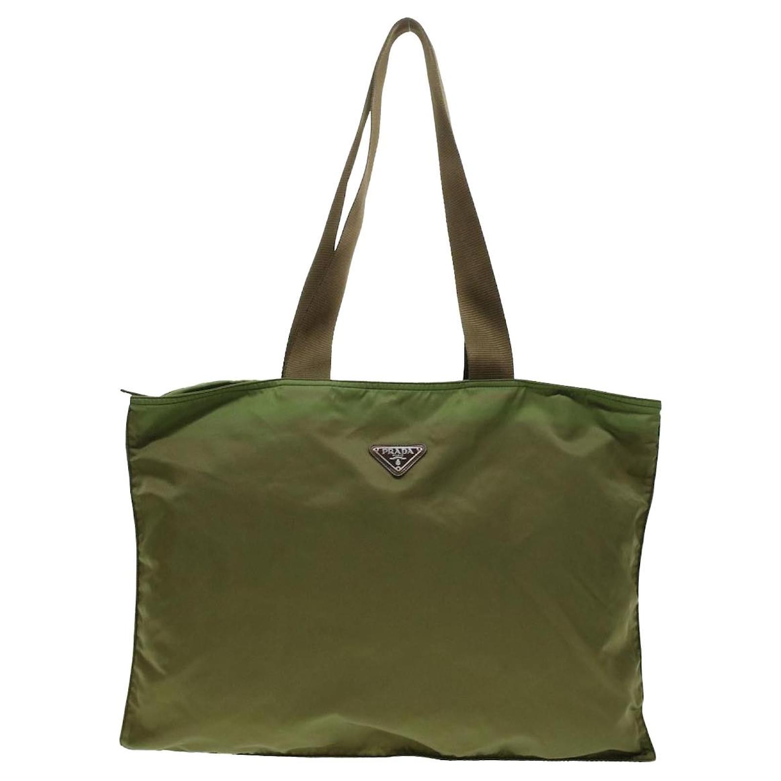 Prada Khaki Synthetic ref.975186 - Joli Closet