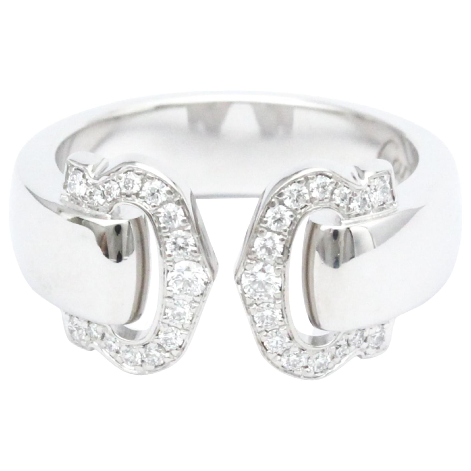 Cartier C2 Silvery White gold ref.975238 - Joli Closet