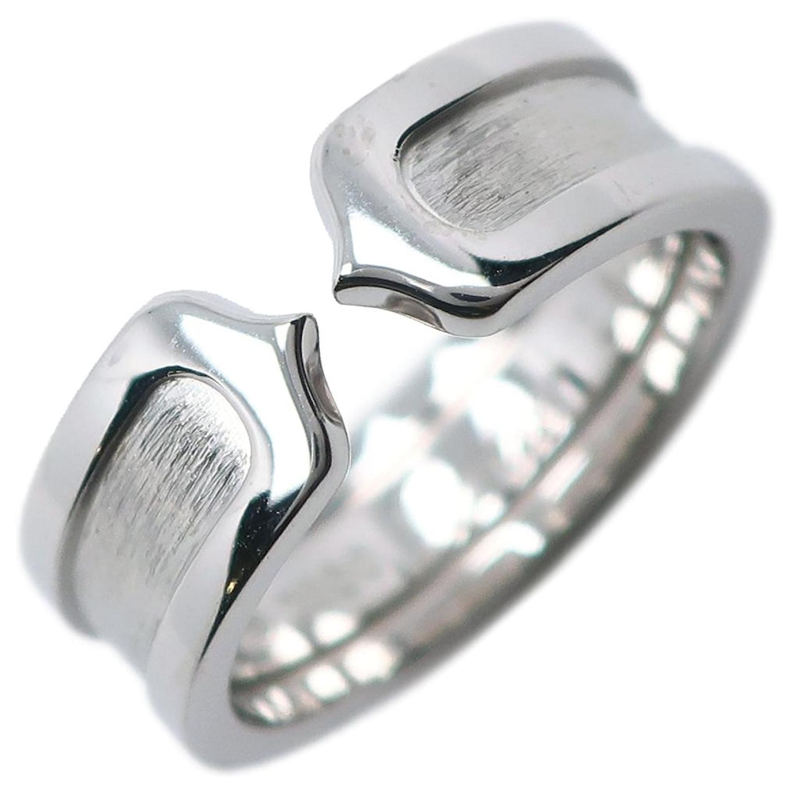 cartier 2C C2 Silvery White gold ref.975369 - Joli Closet