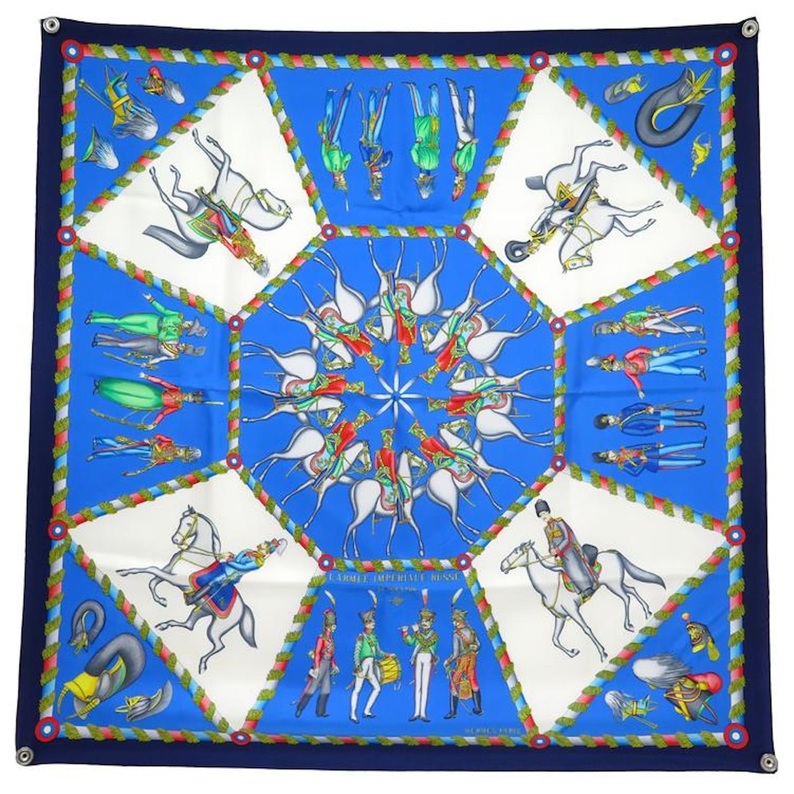 Hermès NEW VINTAGE HERMES SCARF THE RUSSIAN IMPERIAL ARMY OF 1816 a ...
