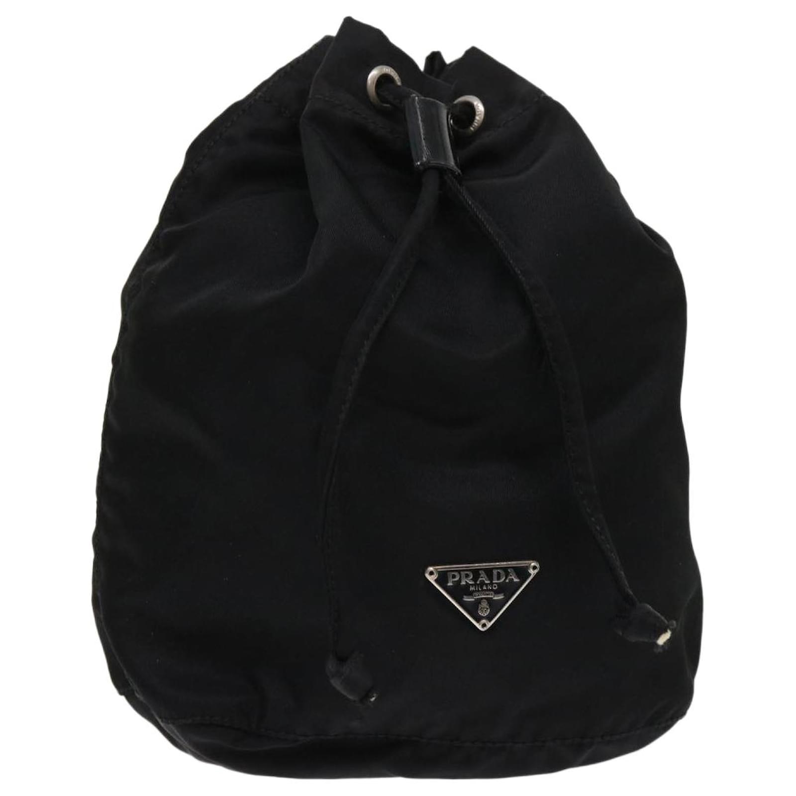 PRADA Pouch Nylon Black Auth ep869 ref.976607 - Joli Closet
