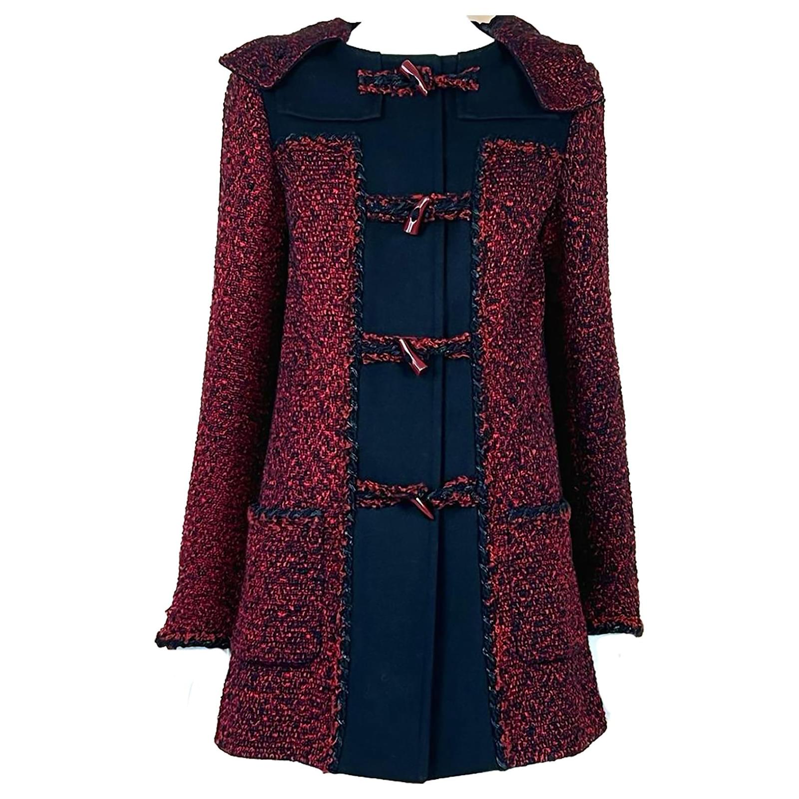 Chanel 8K$ New Runway Tweed Parka Coat Multiple colors ref.977604 ...