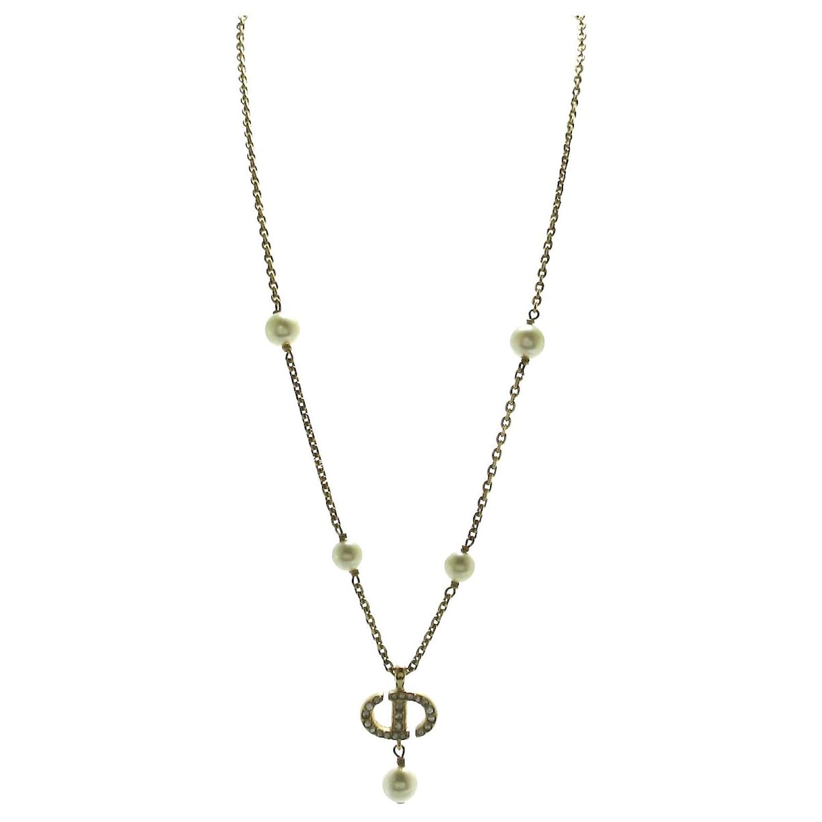 Dior CD Métal Doré ref.979559 - Joli Closet