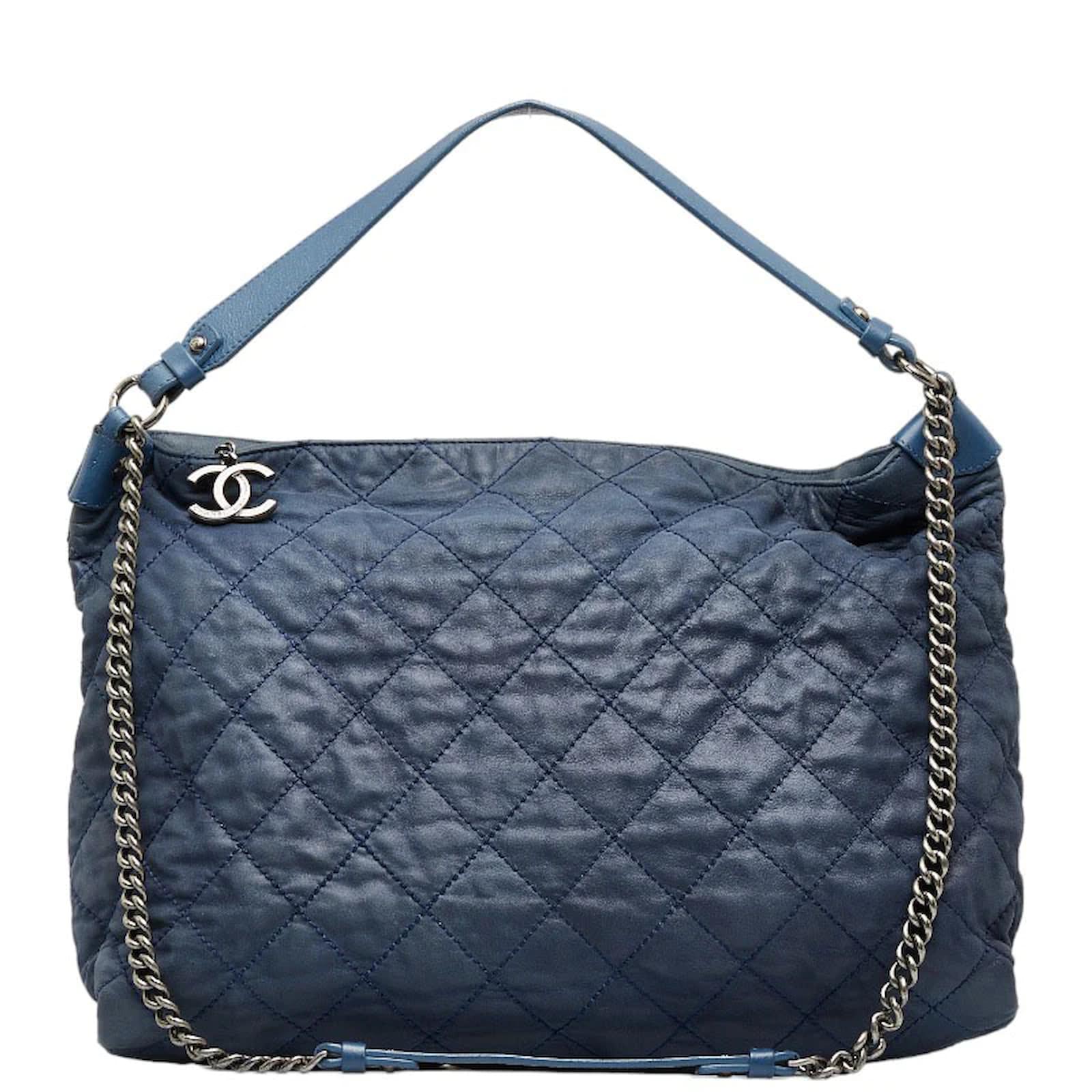 Chanel Quilted Leather French Riviera Hobo Bag (Sold) - Joli Closet