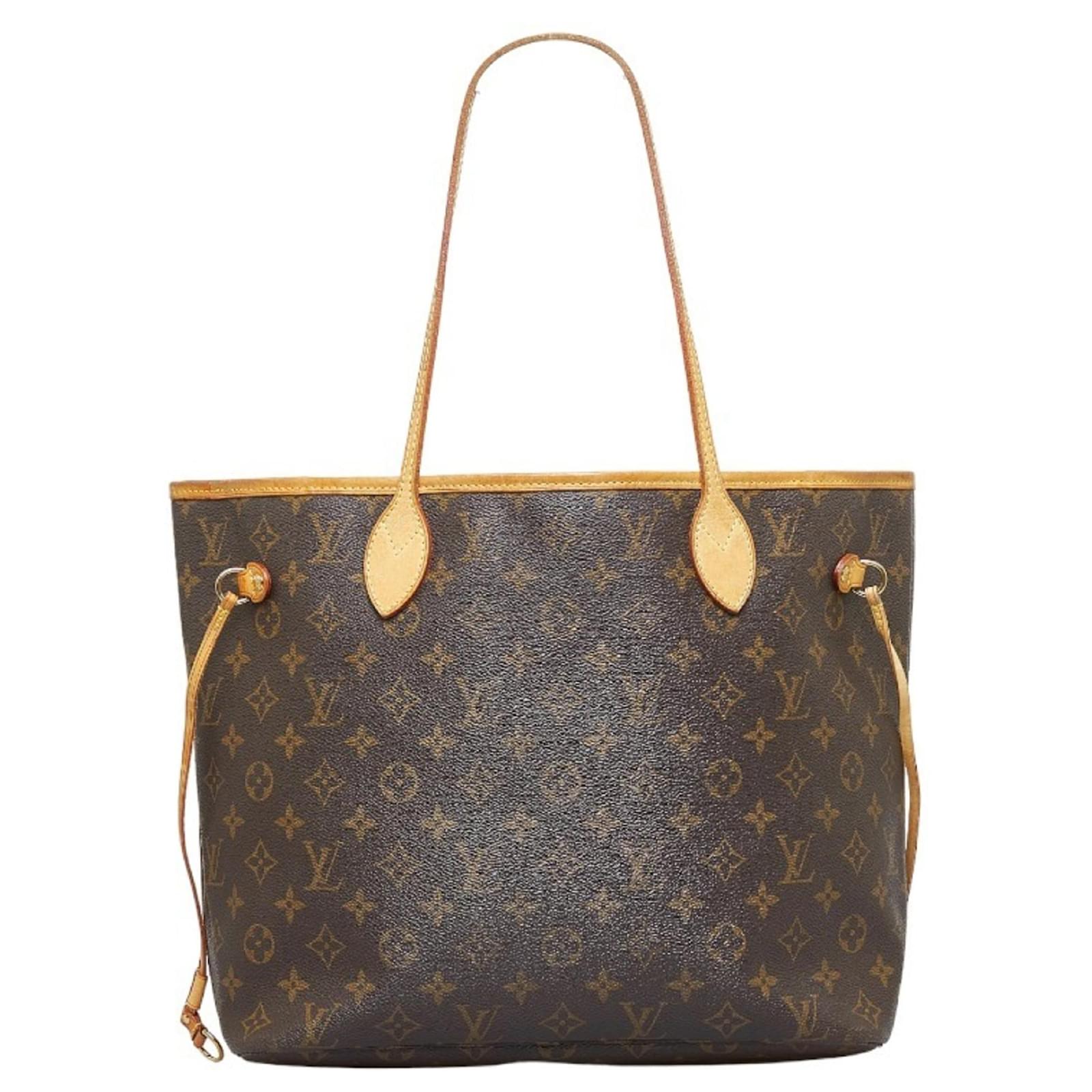Louis Vuitton Neverfull MM Brown Cloth ref.980687 - Joli Closet