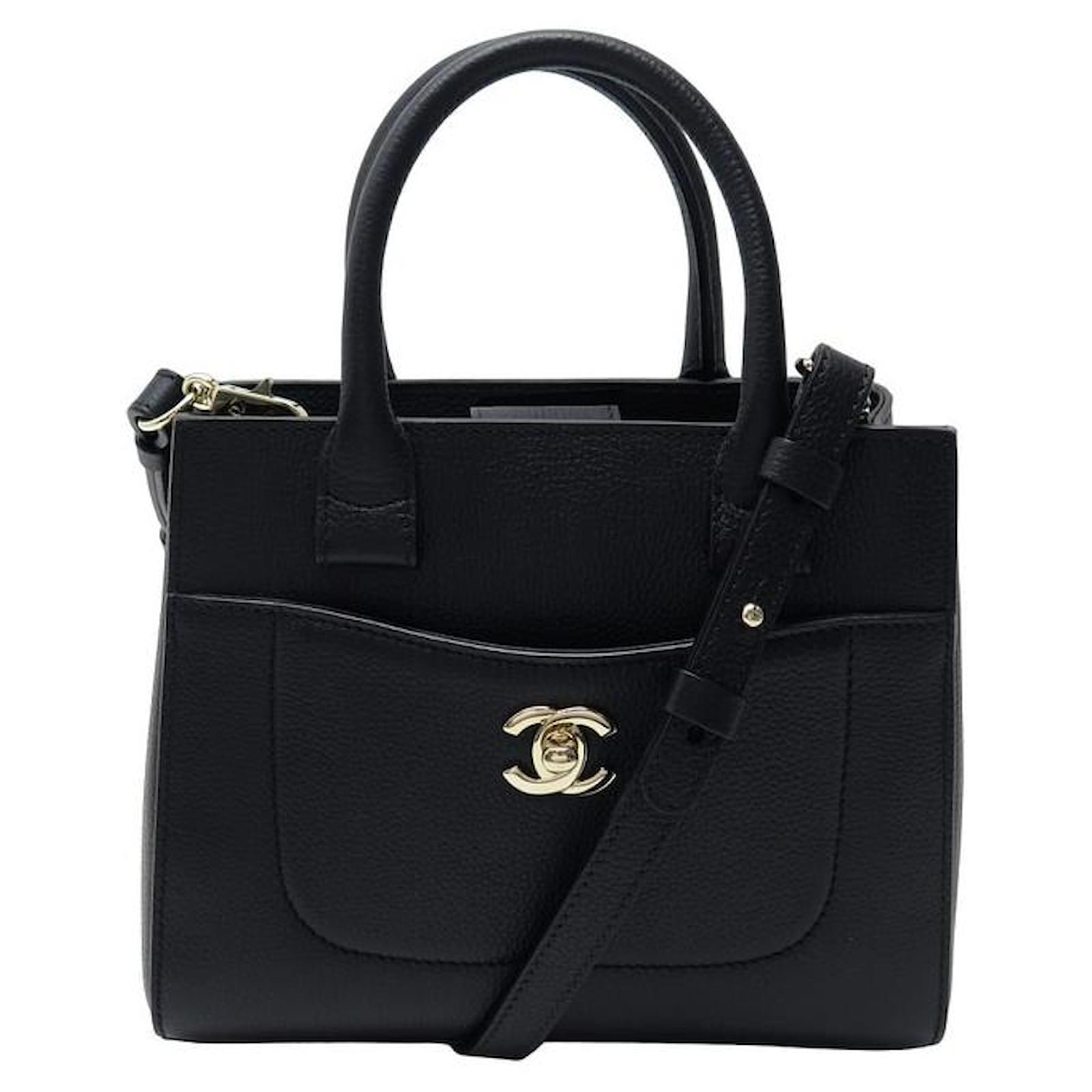 NEUF SAC A MAIN CHANEL MINI NEO EXECUTIVE SHOPPING BAG CUIR CAVIAR ...