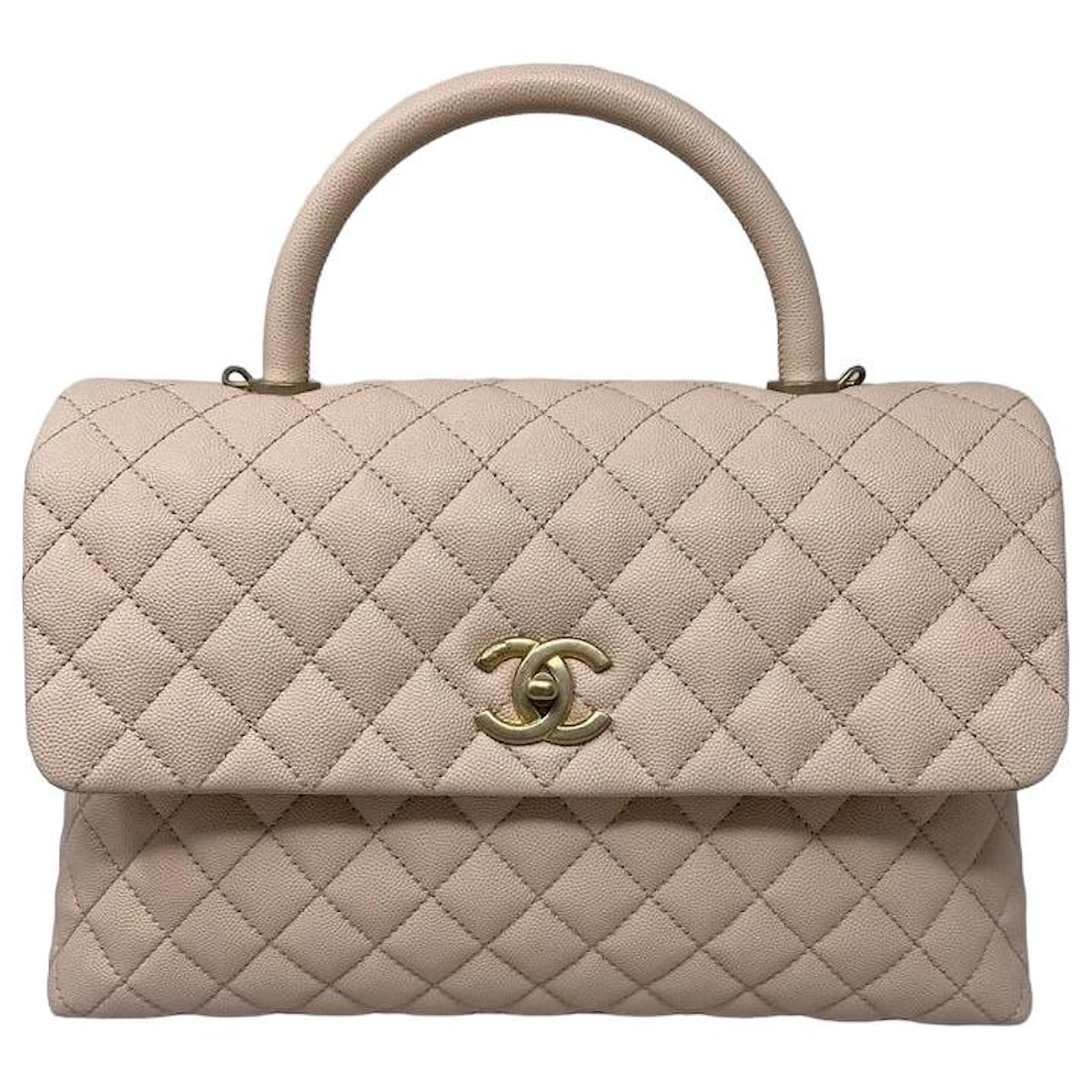 Coco Handle Chanel Sacs à main Cuir Rose ref.981580 - Joli Closet